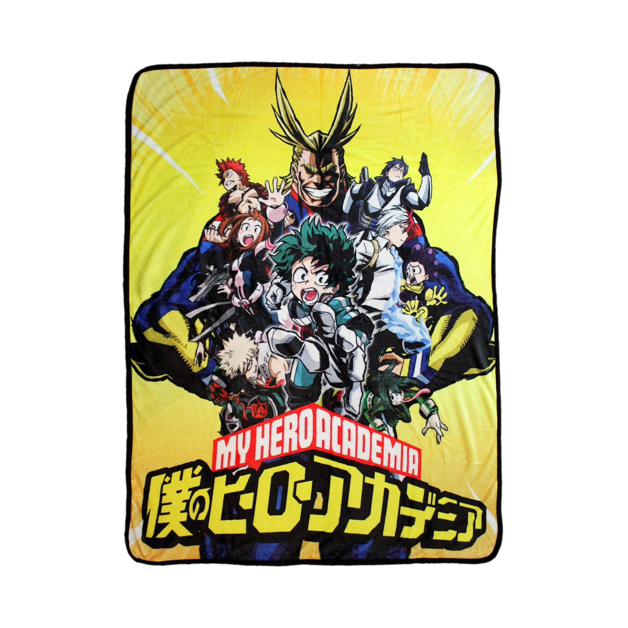 MHA All Might 45 x 60 Inch Fleece Throw Blanket | Free Shipping
