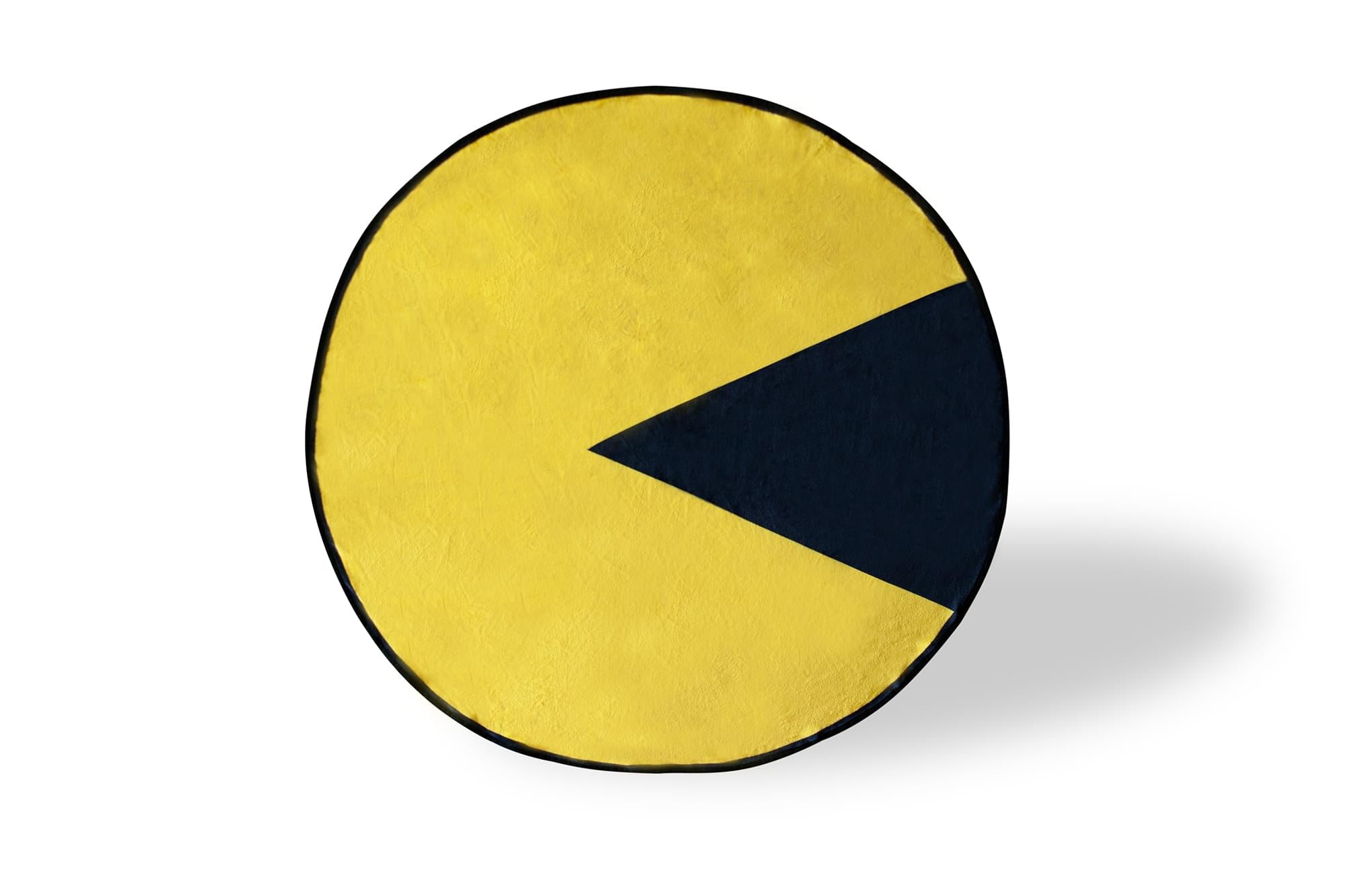 Pac-Man Round 60 Inch Fleece Throw Blanket | Free Shipping