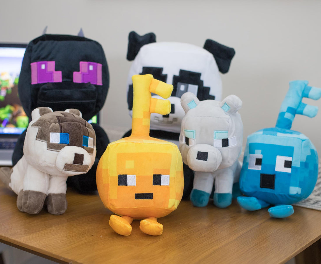 Minecraft Dungeons 7 Inch Gold Key Golem Plush | Free Shipping