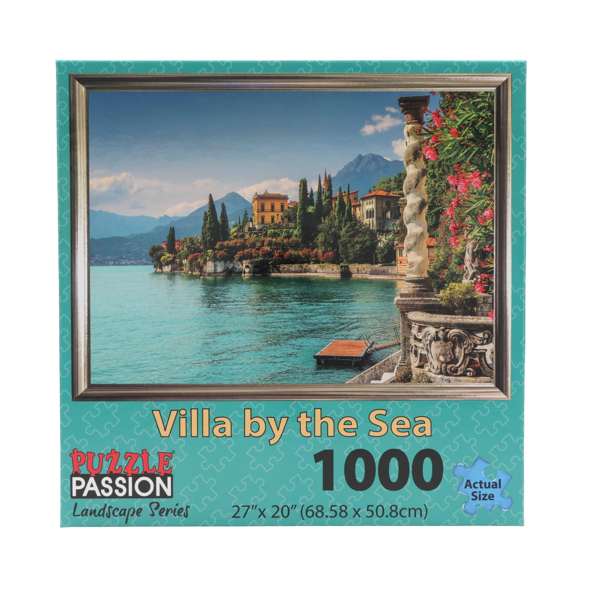 Villa Sea 1000 Piece Landscape Jigsaw Puzzle | Free Shipping