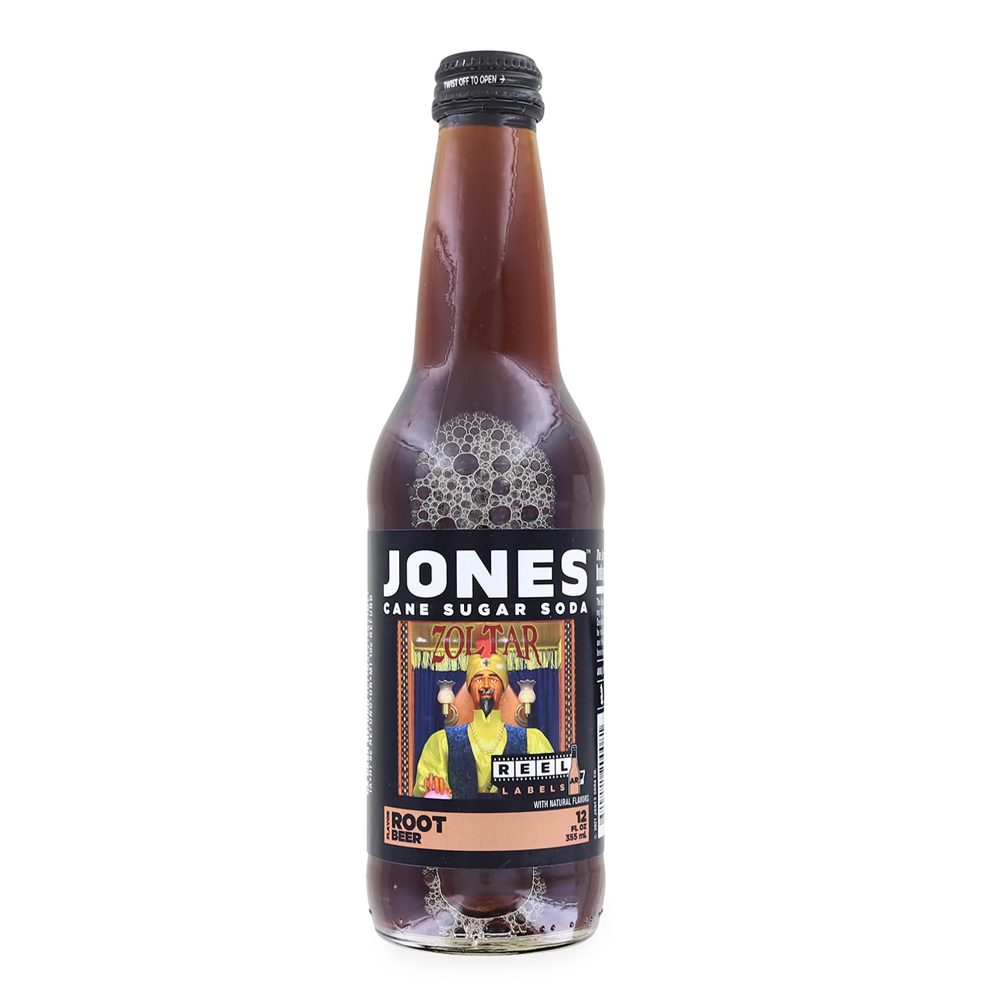 Zoltar AR Label 12oz Jones Soda | Root Beer | Free Shipping