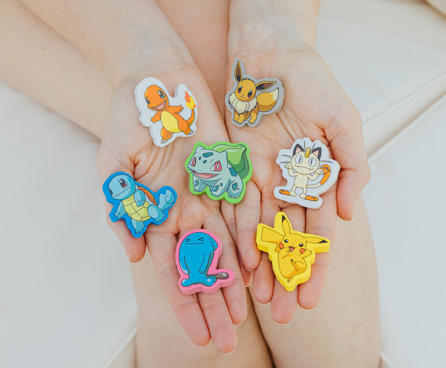 Pokemon Eraser 7-Pack | Free Shipping