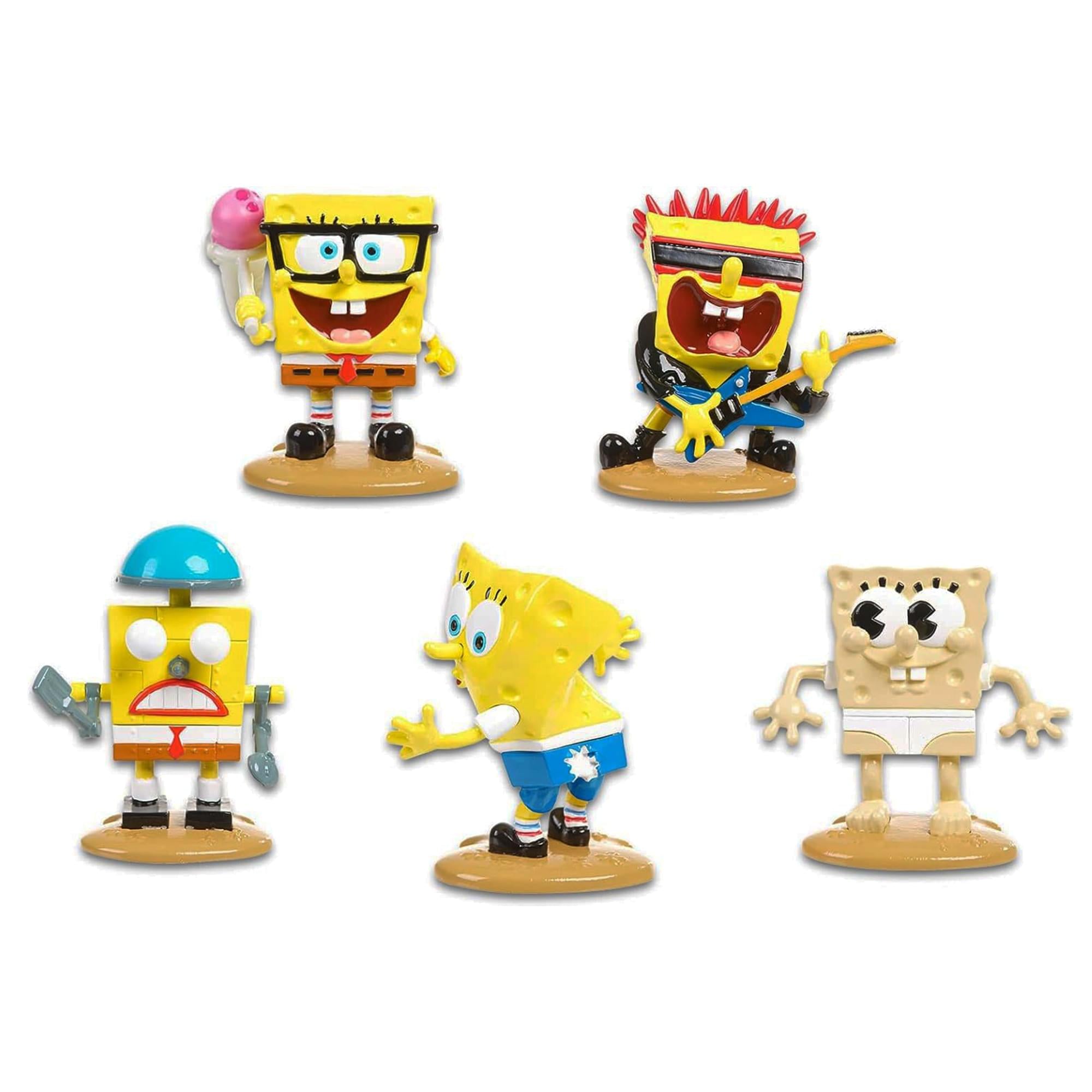 SpongeBob SquarePants Minifigure 5-Pack | Free Shipping
