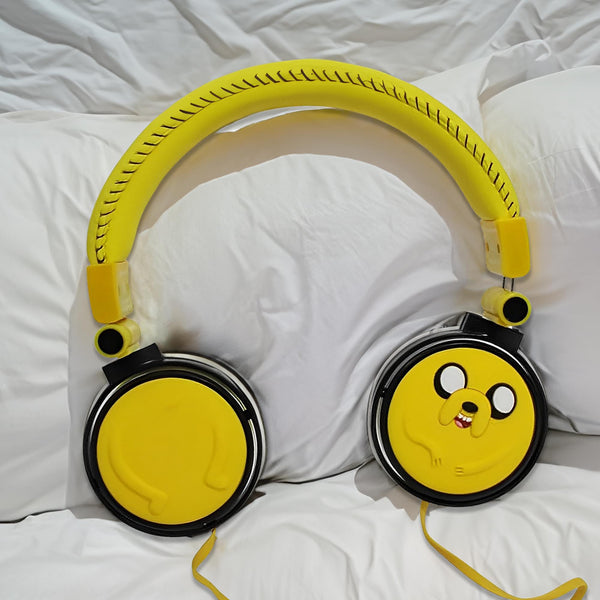 Adventure Time Fold Up Headphones: Jake | Free Shipping