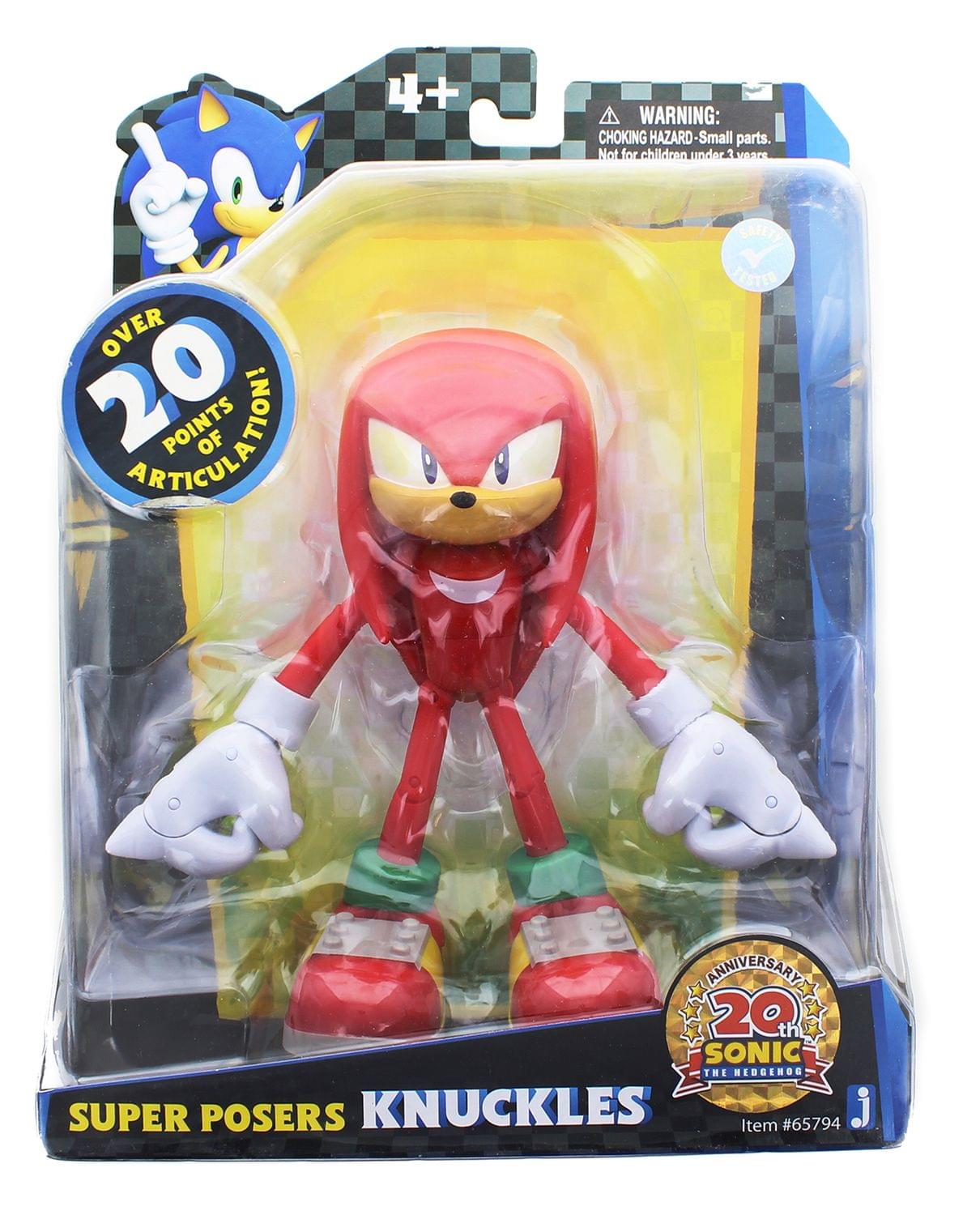 Sonic the Hedgehog 6 Inch Action Figure - Knuckles | Free Shipping