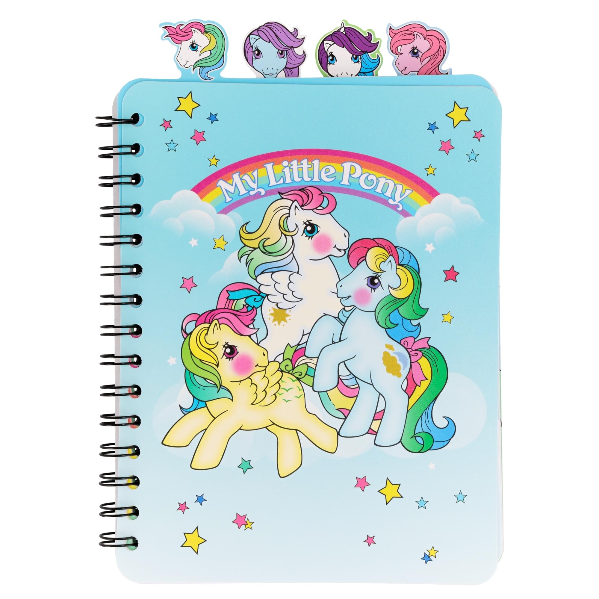 My Little Pony 4-Tab 80-Page Spiral Journal | Free Shipping