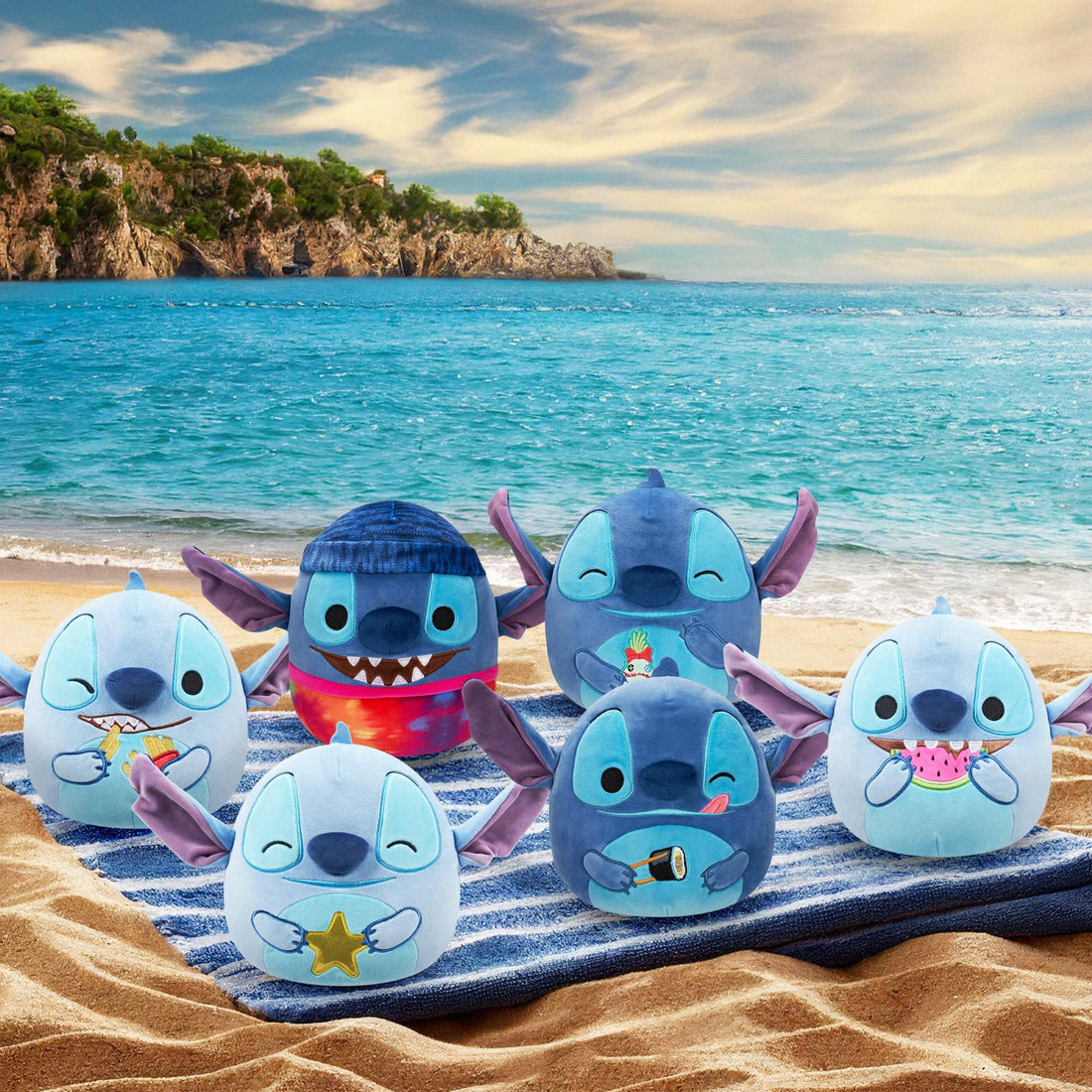 Squishmallows 8 Inch Plush | Stitch with Scrump | Free Shipping