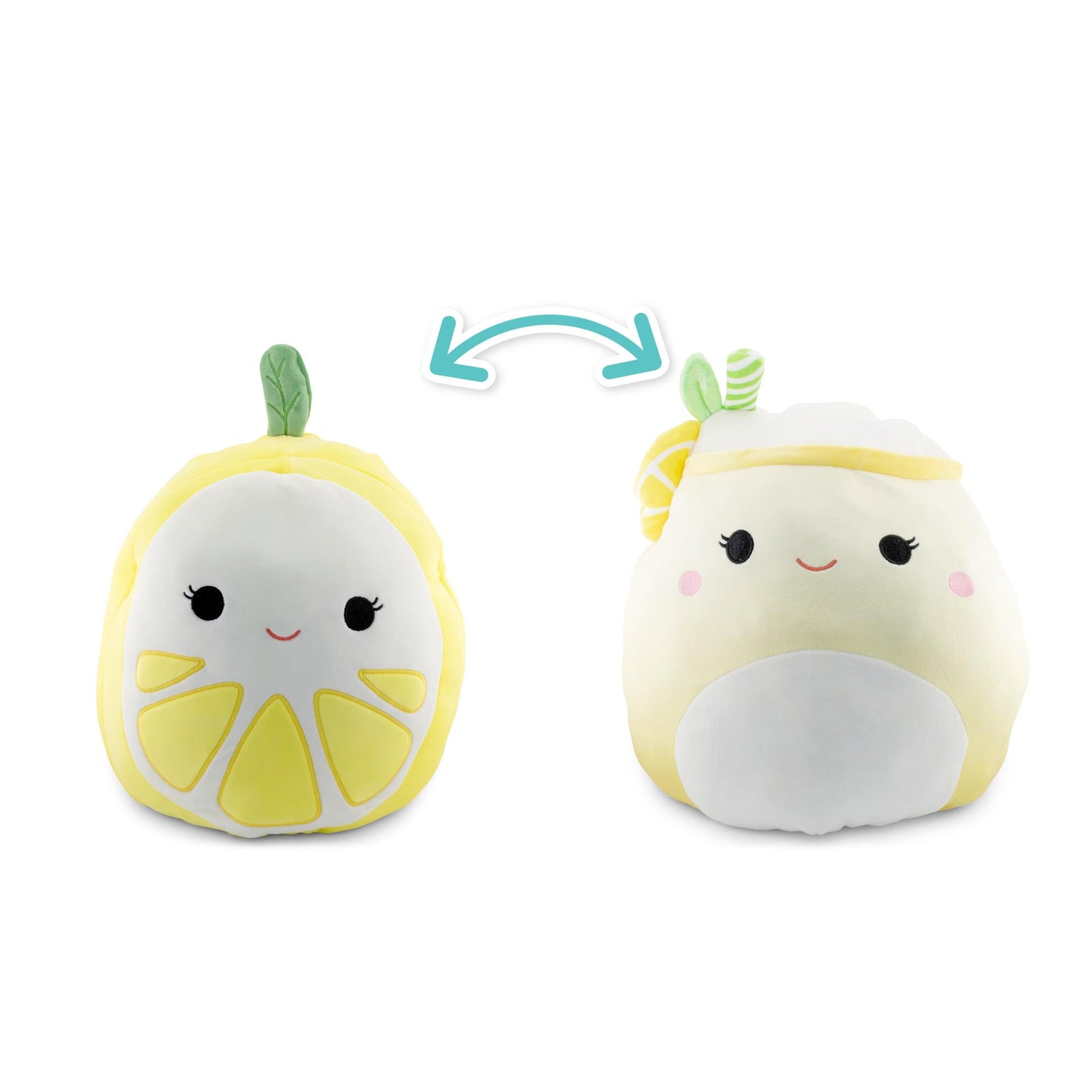 Squishmallows 12 Inch Flip Plush | Lemonade/ Lemon | Free Shipping