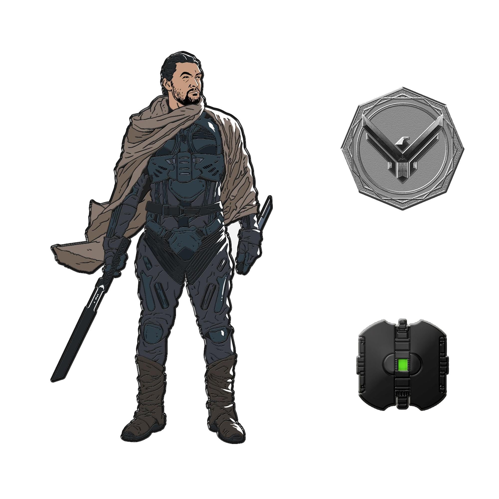 Dune Duncan Idaho 3 Piece Enamel Pin Set | Free Shipping