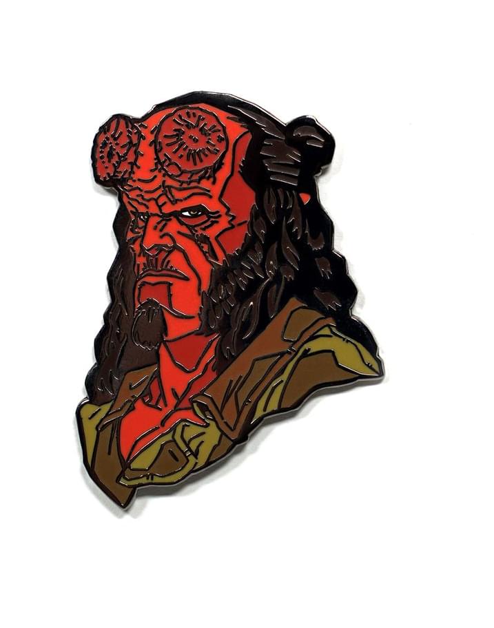 Hellboy Icon Enamel Collector Pin | Free Shipping
