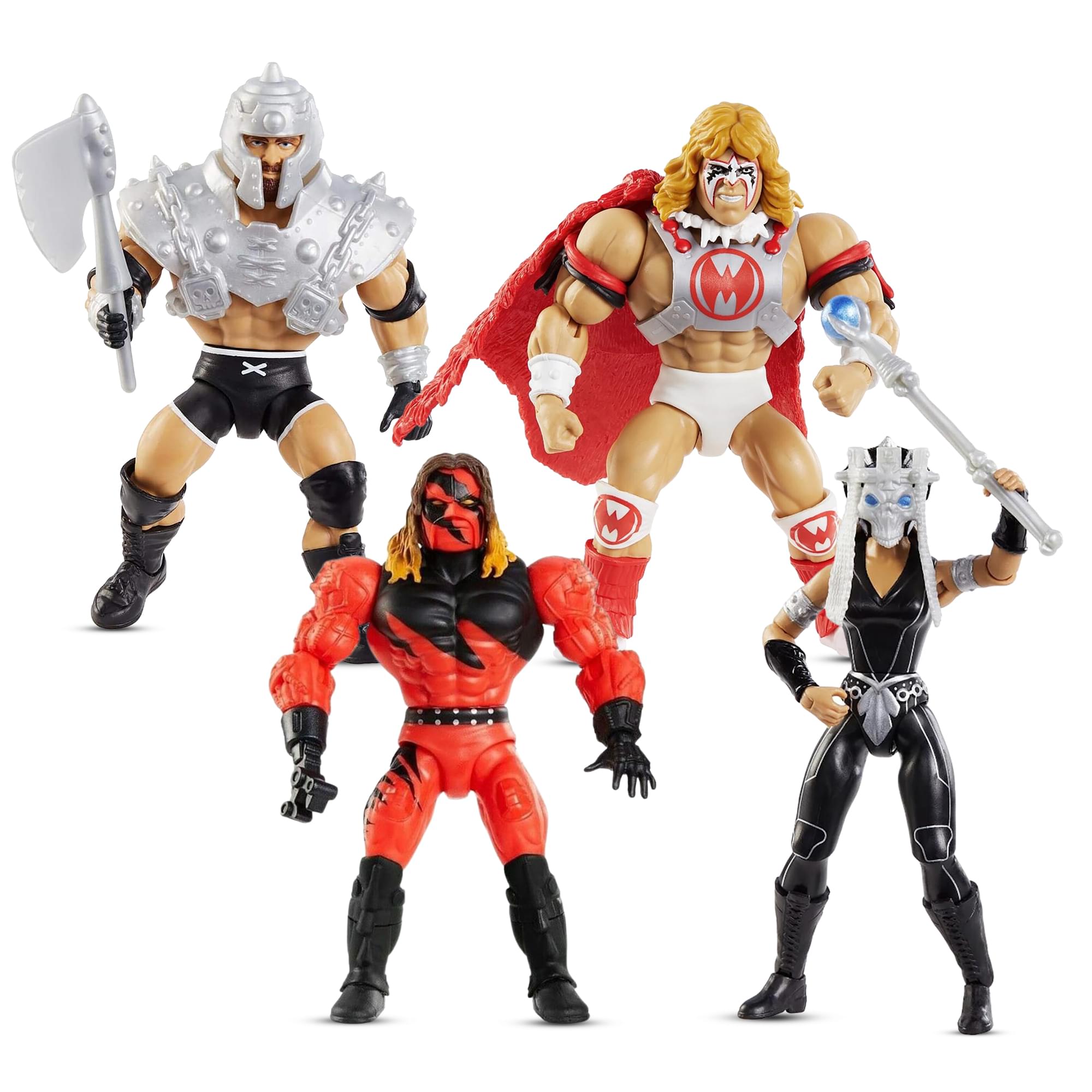 Masters of the WWE Universe Action Figure Set of 4 | Free Shipping