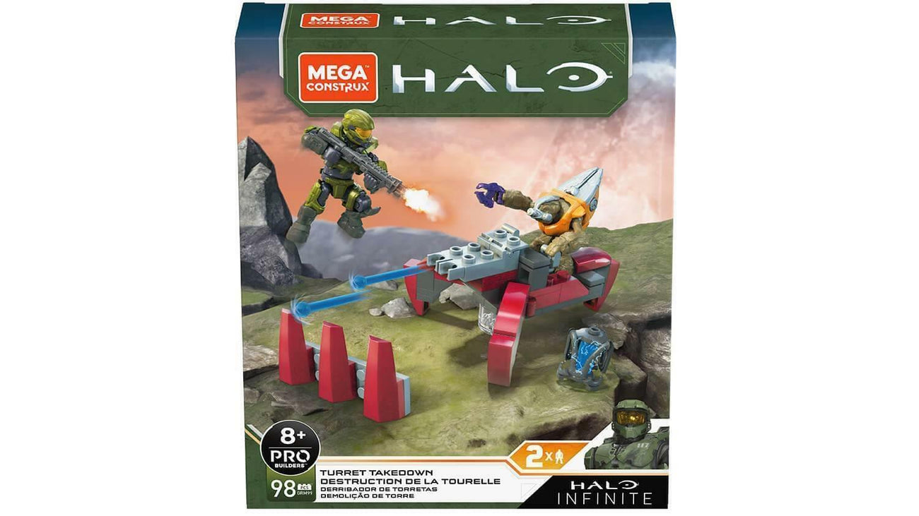 HALO Mega Construx Building Set | Turret Takedown | Free Shipping