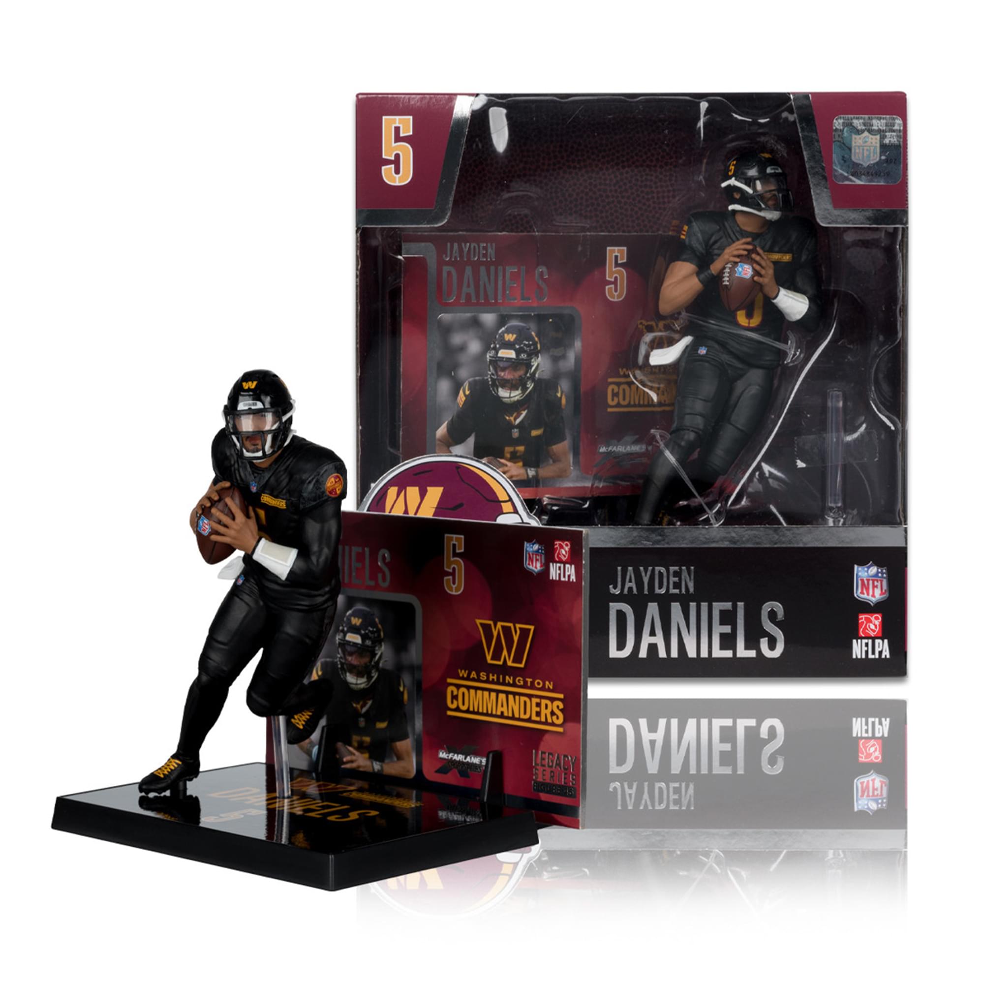 Washington Commanders NFL Figure | Daniels (Black) | Free Shipping