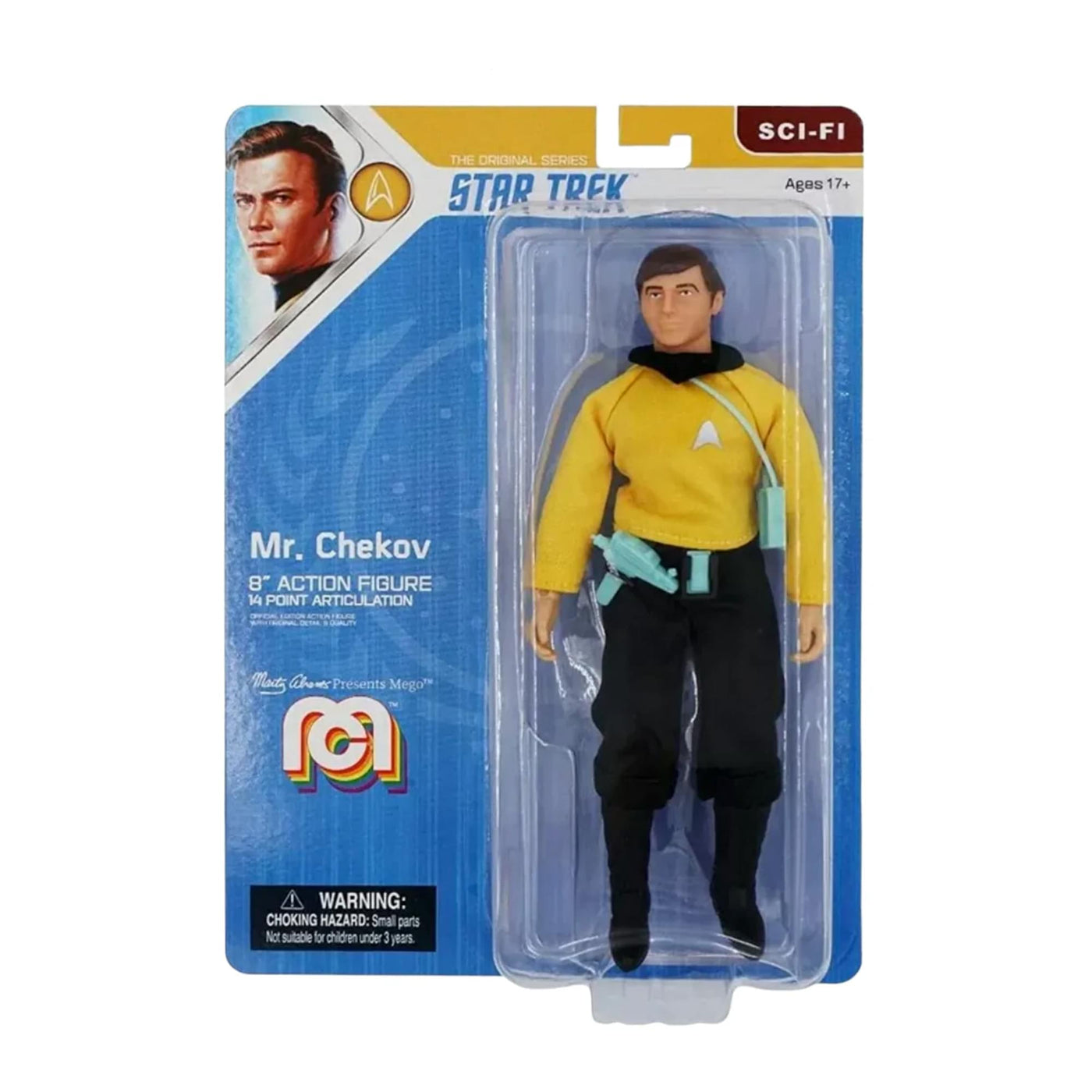 Mego Star Trek Chekov Action Figure 8" | Free Shipping