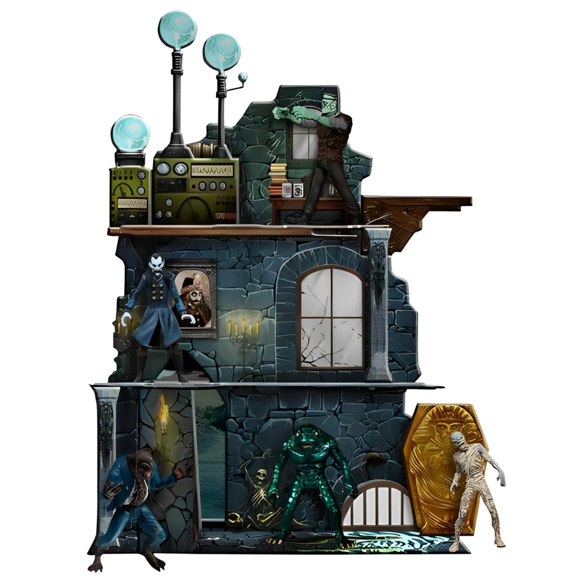 5 Points Mezco’s Monsters Tower of Fear Boxed Set | Free Shipping