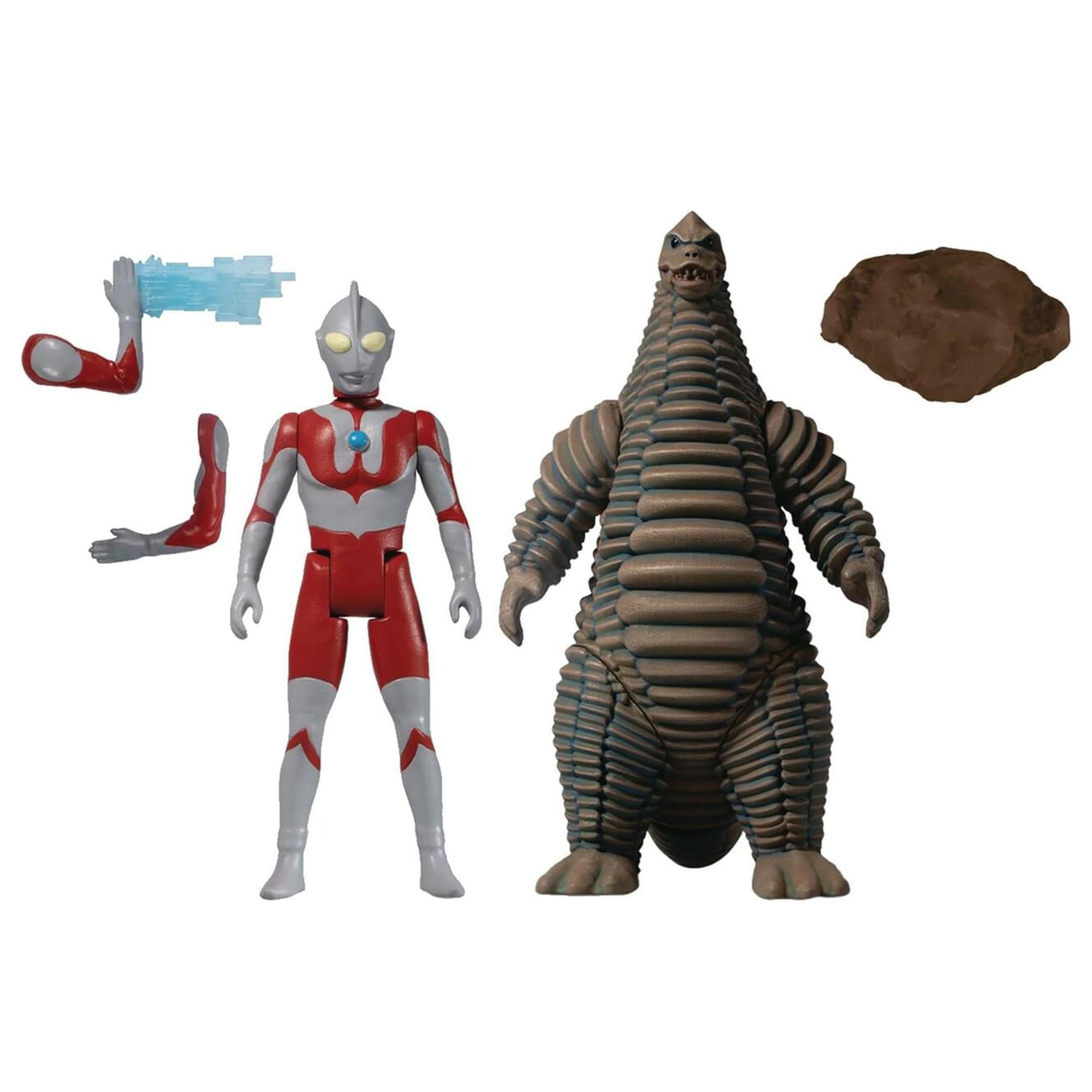 Ultraman and Red King 5 Points Figure Boxed Set | Free Shipping
