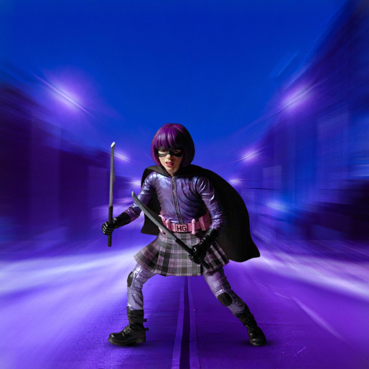 Kick Ass 6" Action Figure Hit-Girl | Free Shipping