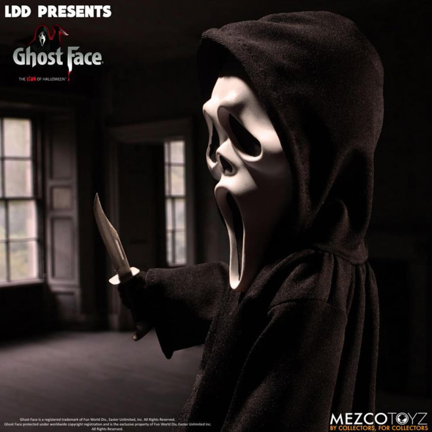 Living Dead Dolls Presents Ghost Face Collectible Doll | Free Shipping