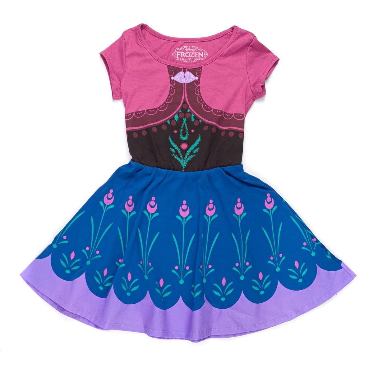 Disney's Frozen "I Am Anna" Girls Skater Dress | Free Shipping