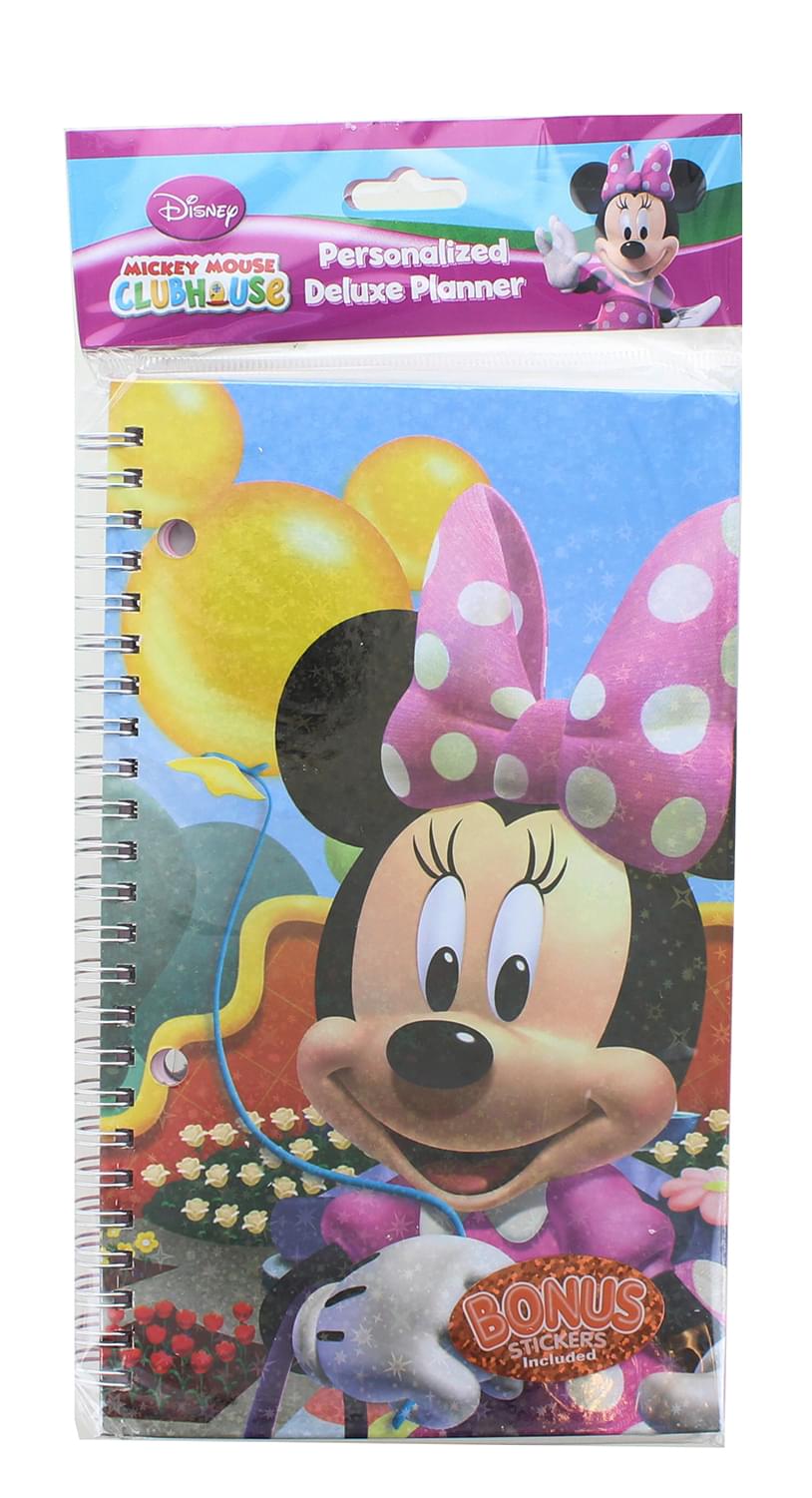 Disney Minnie Mouse Clubhouse Personalized Deluxe Planner | Free Shipp