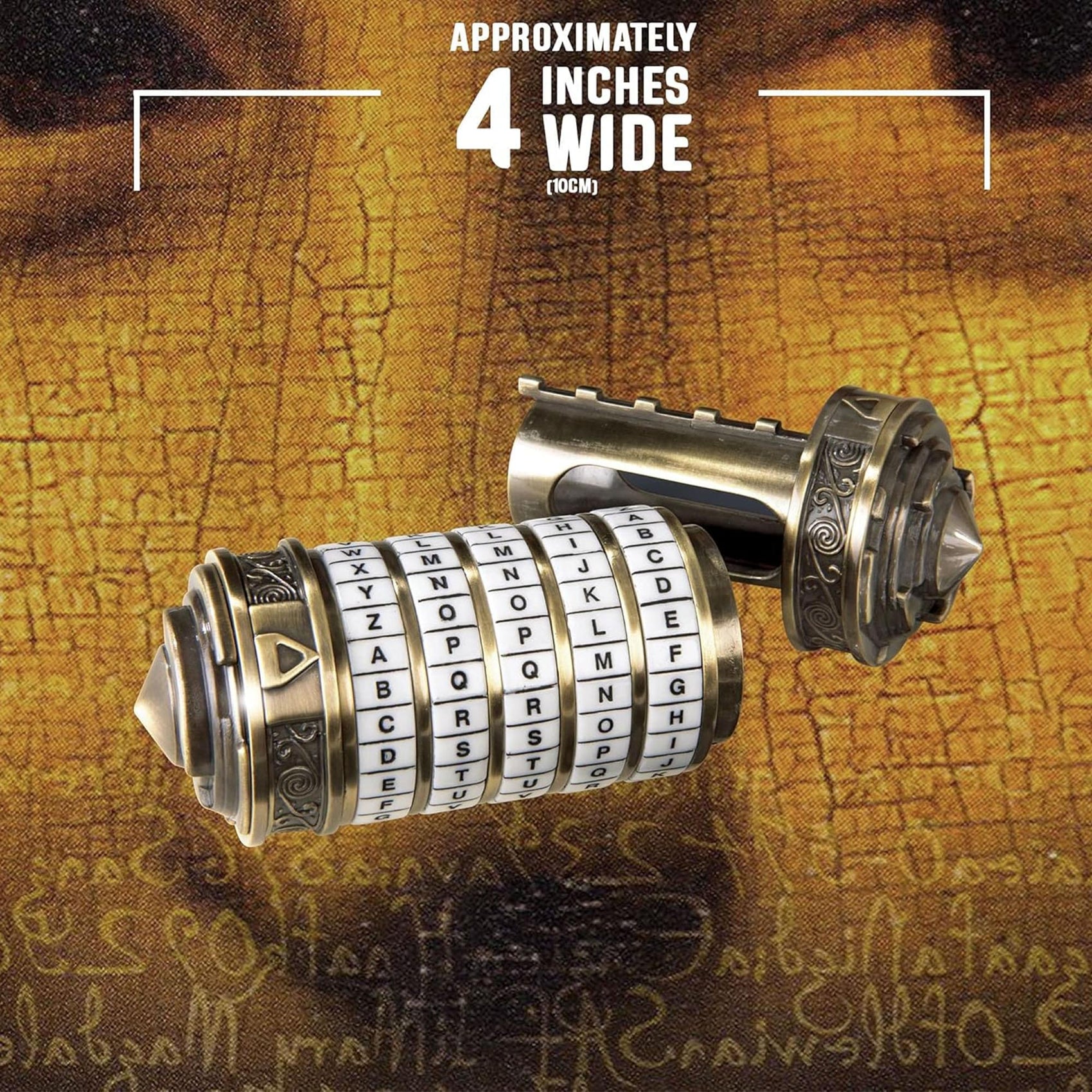 The Da Vinci Code Mini Cryptex Replica | Free Shipping