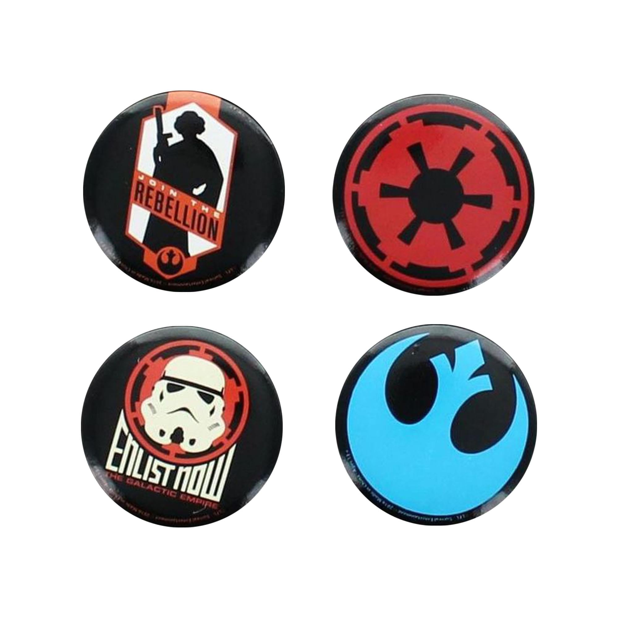 Star Wars Button 4 Pack | Free Shipping