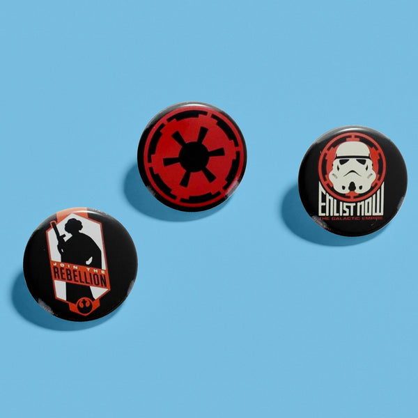 Star Wars Button 4 Pack | Free Shipping