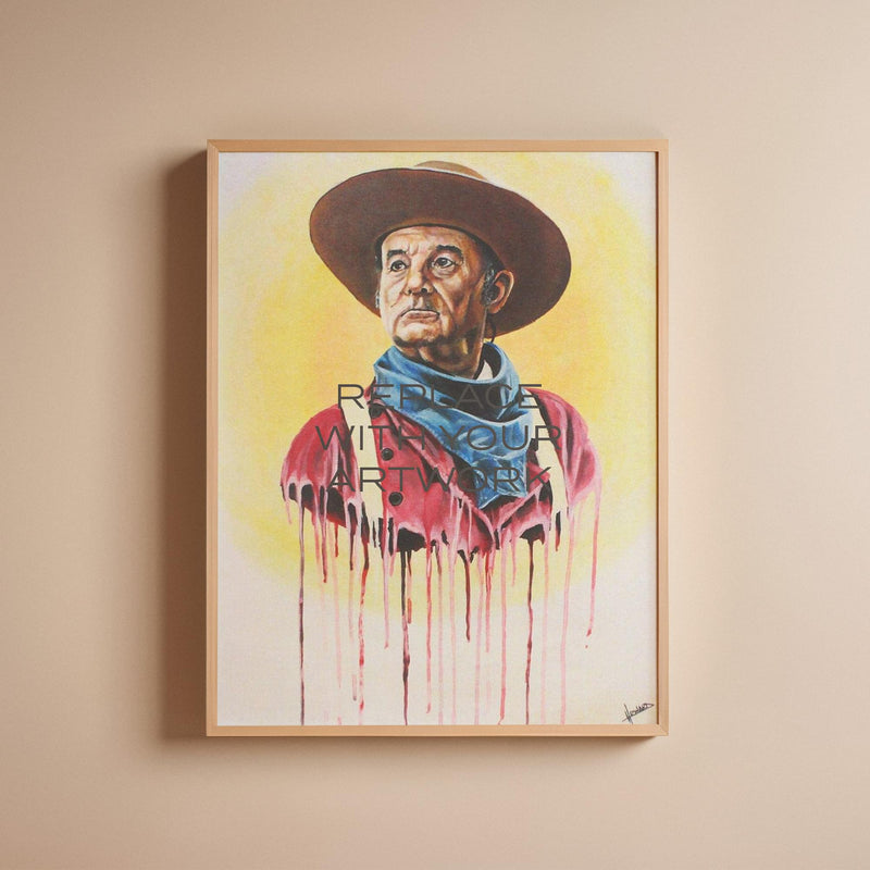 Cowboy Bill Murray 10"x8" Art Print | Free Shipping