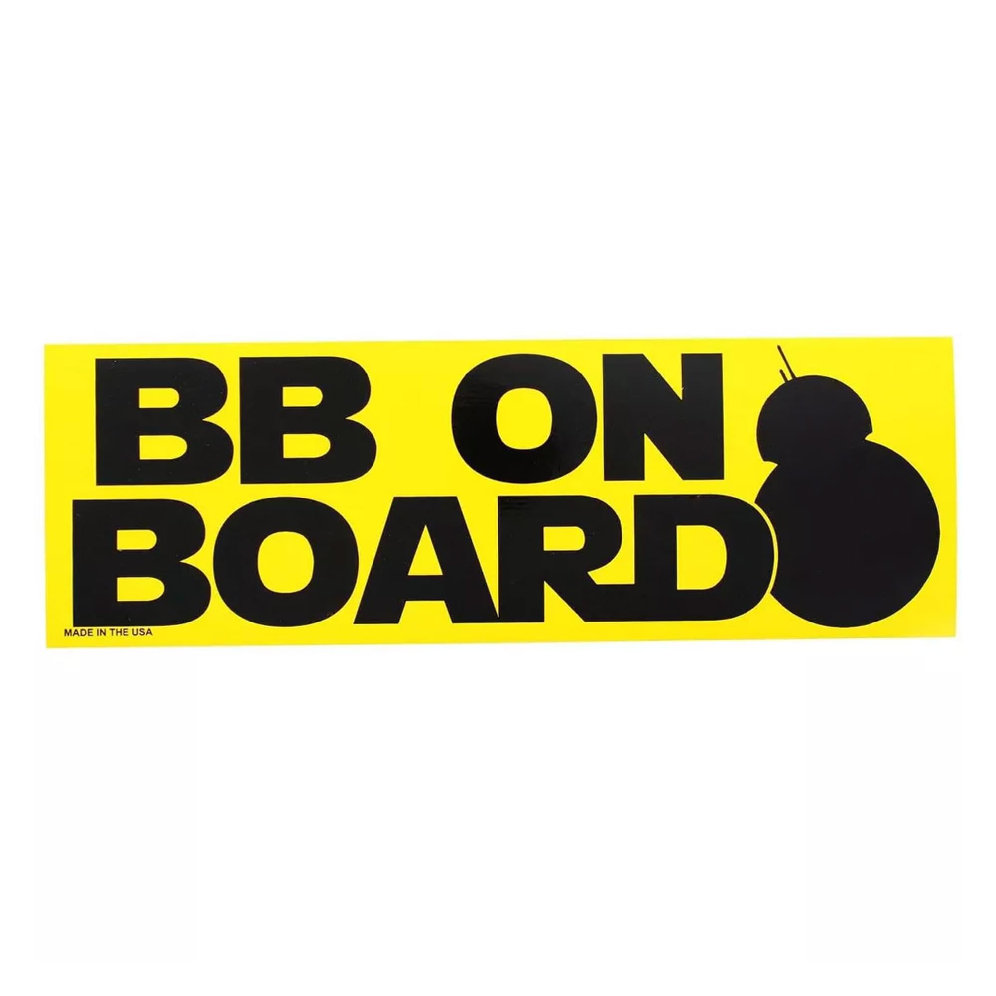 Star Wars Exclusive BB On Board Bumper Sticker | Free Shipping