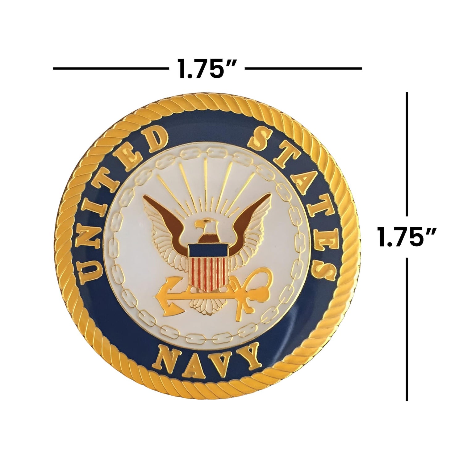 U.S. Navy Self-Adhesive Medallion | Free Shipping