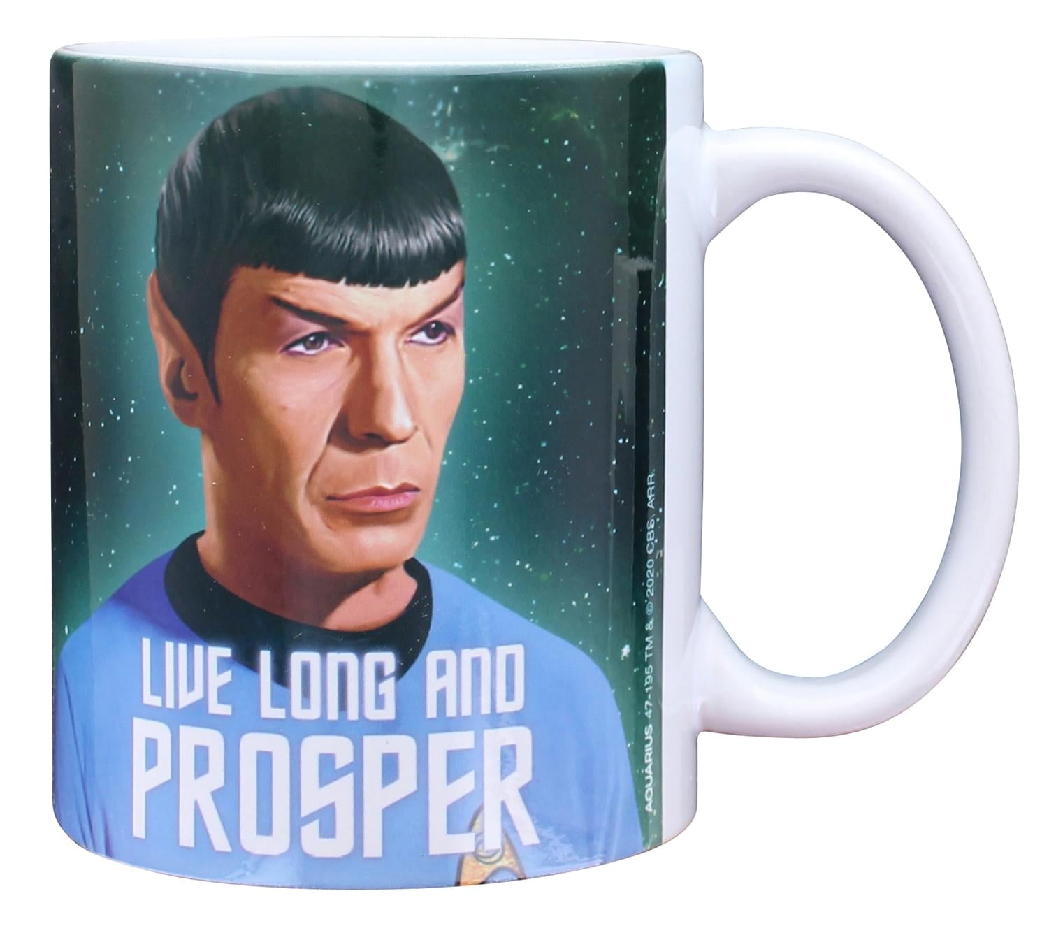 Star Trek Live Long Spock 11oz Boxed Ceramic Mug | Free Shipping