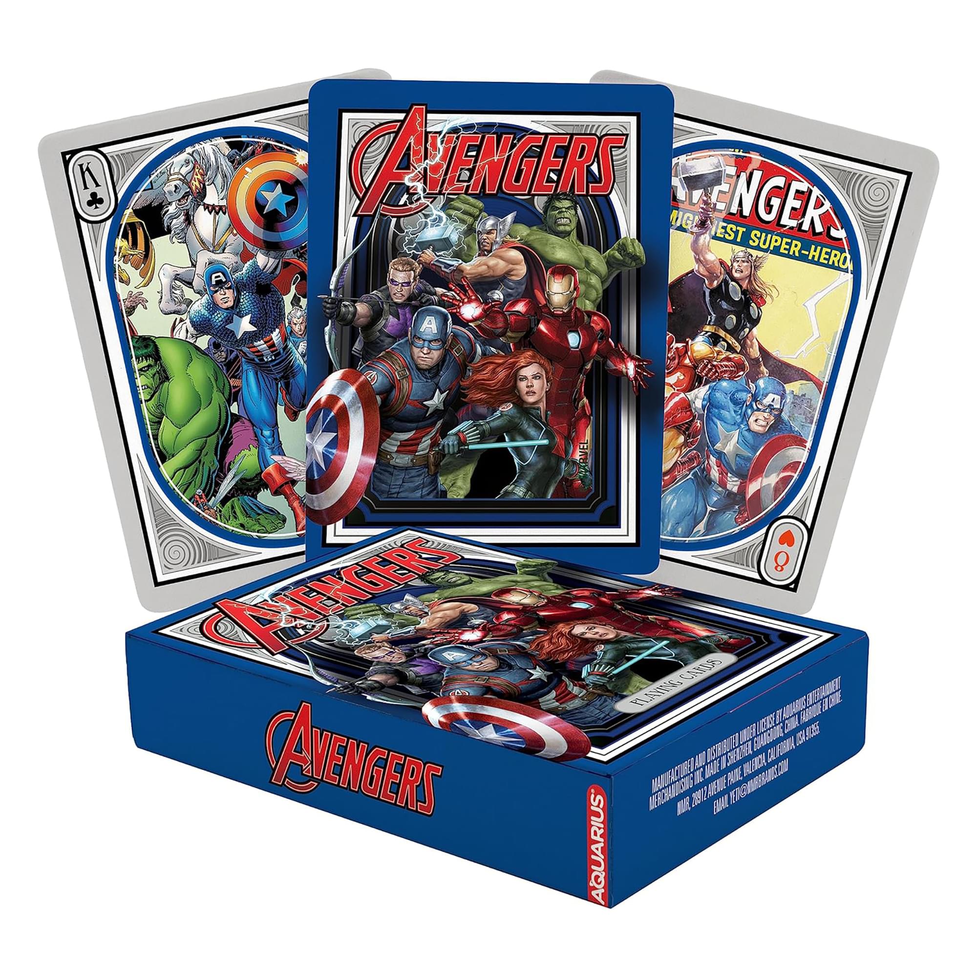 Marvel Avengers Nouveau Playing Cards | Free Shipping