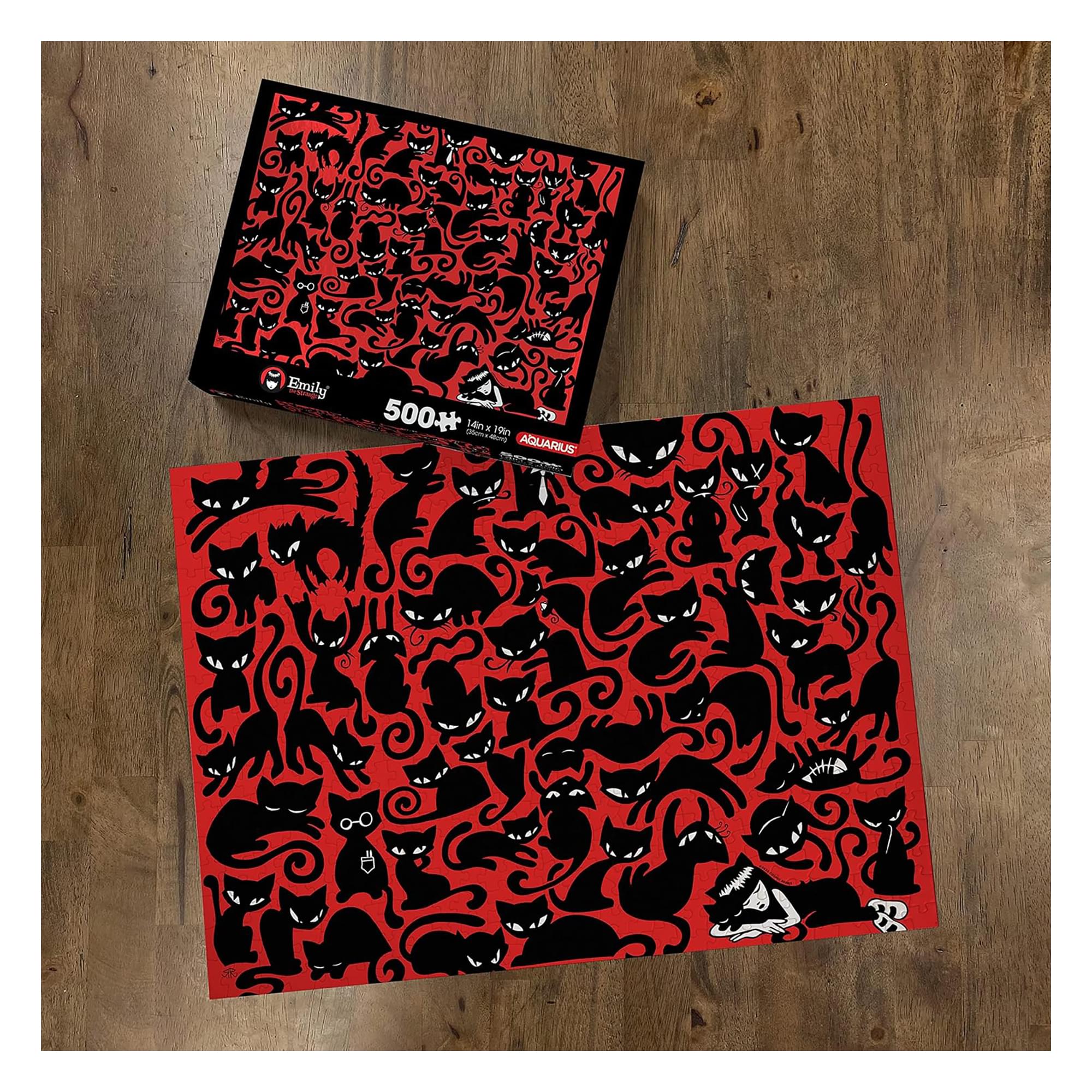 Emily the Strange 500 Piece Jigsaw Puzzle | Free Shipping