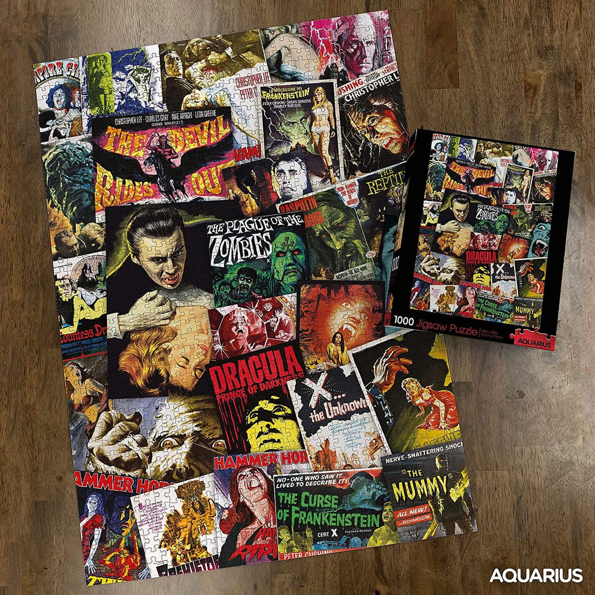 Hammer Horror Classics 1000 Piece Jigsaw Puzzle | Free Shipping