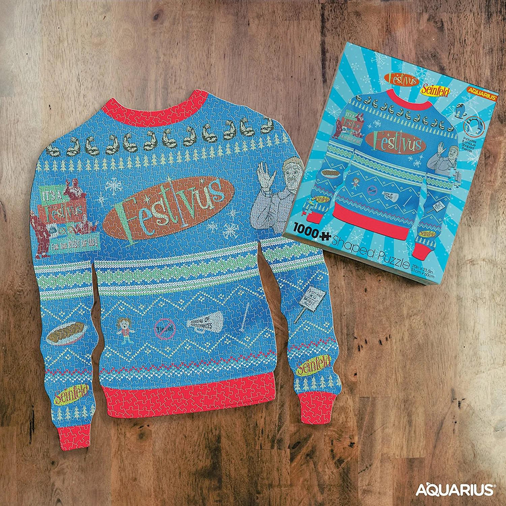 Seinfeld Christmas Sweater 1000 Piece Puzzle | Free Shipping