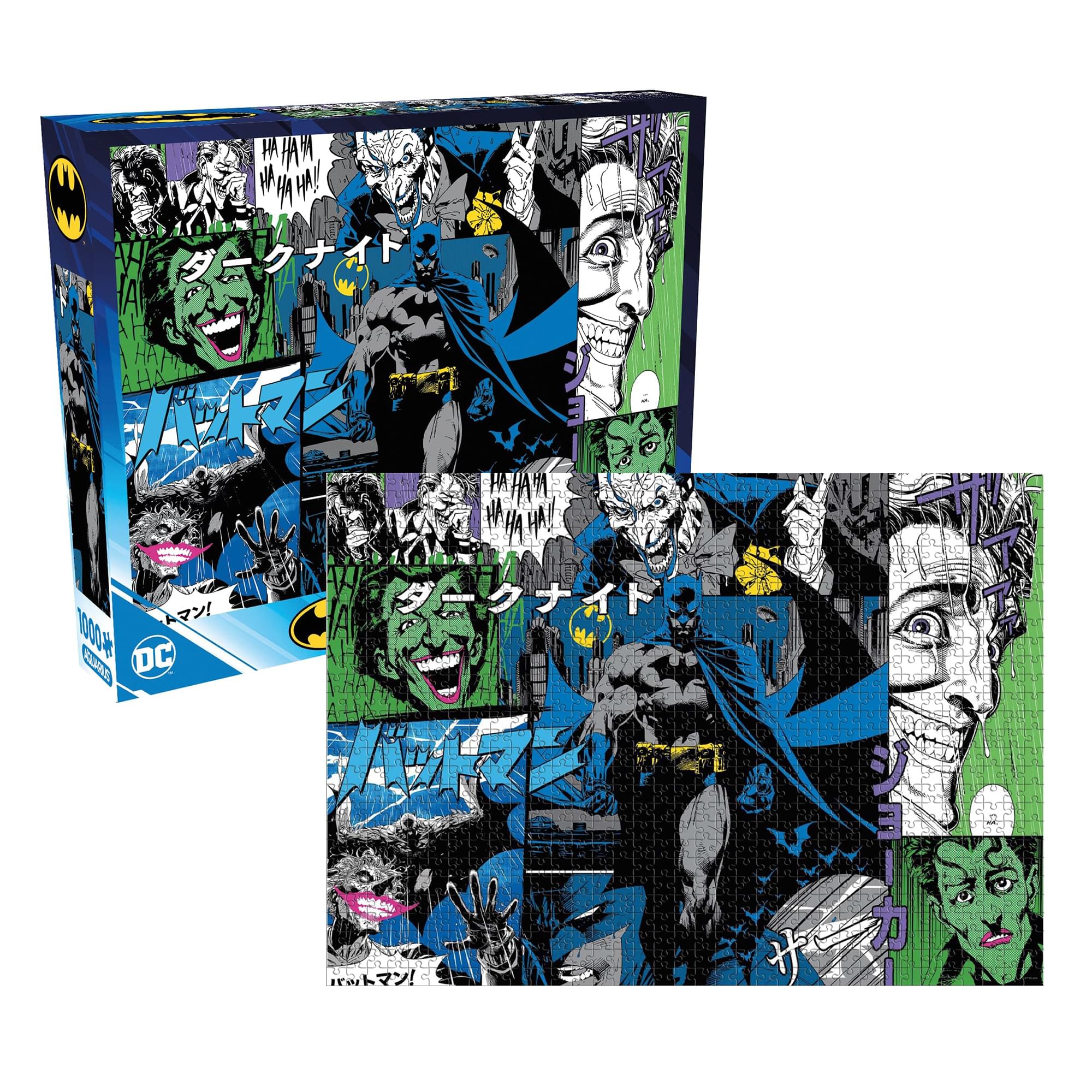 DC Comics Batman Manga 1000 Piece Jigsaw Puzzle | Free Shipping