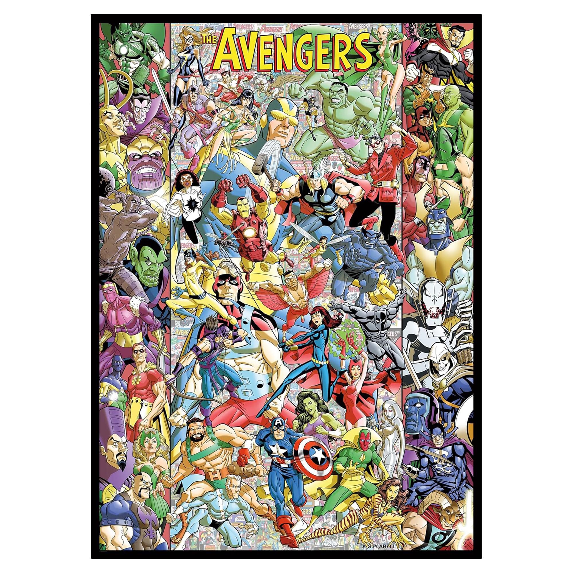 Marvel The Avengers 5000 Piece Jigsaw Puzzle | Free Shipping