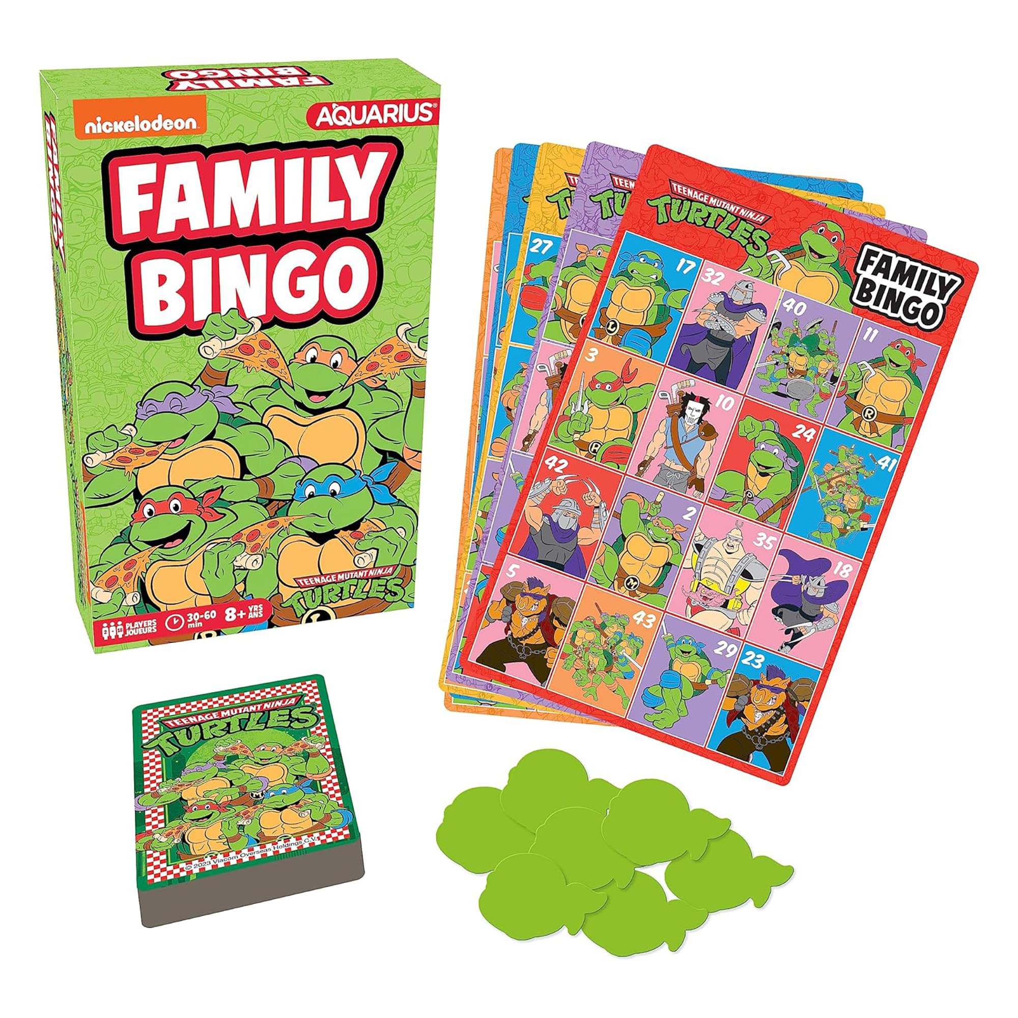 Teenage Mutant Ninja Turtles Family Bingo Game | Free Shipping