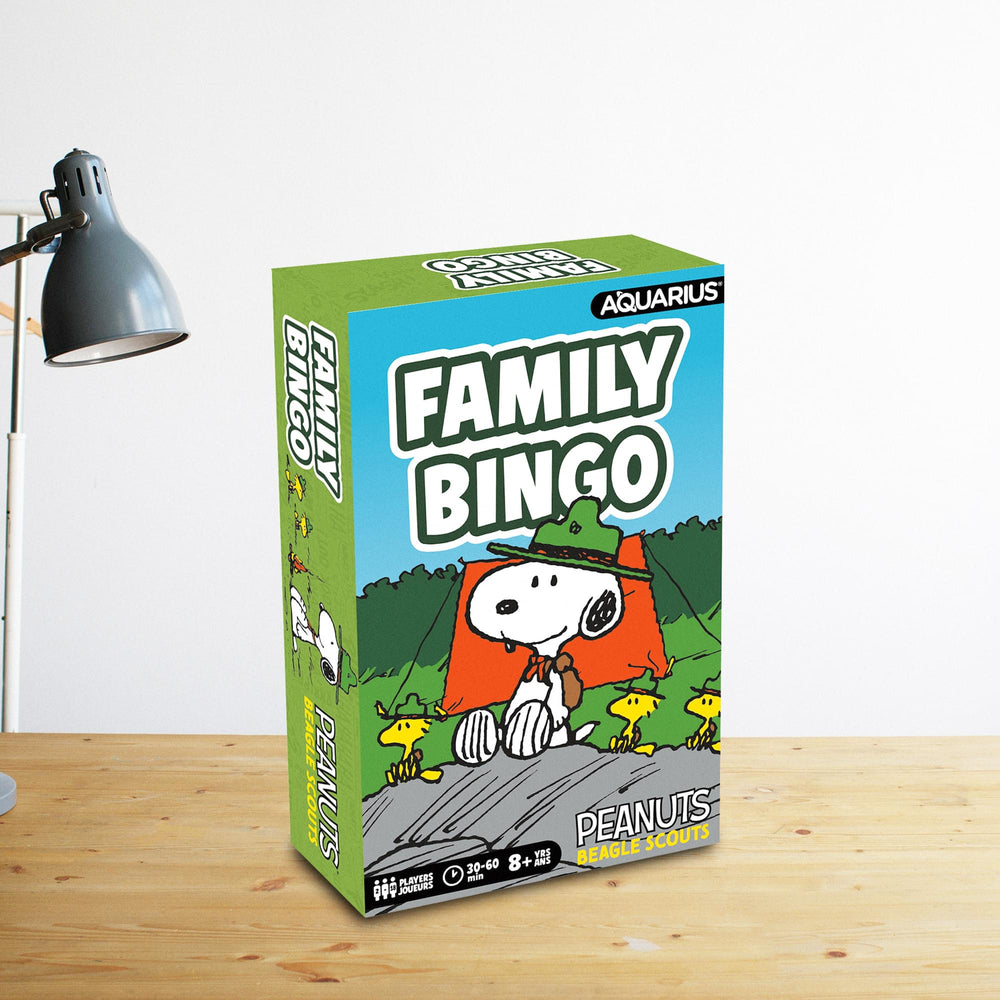 Peanuts Beagle Scouts Family Bingo | Free Shipping