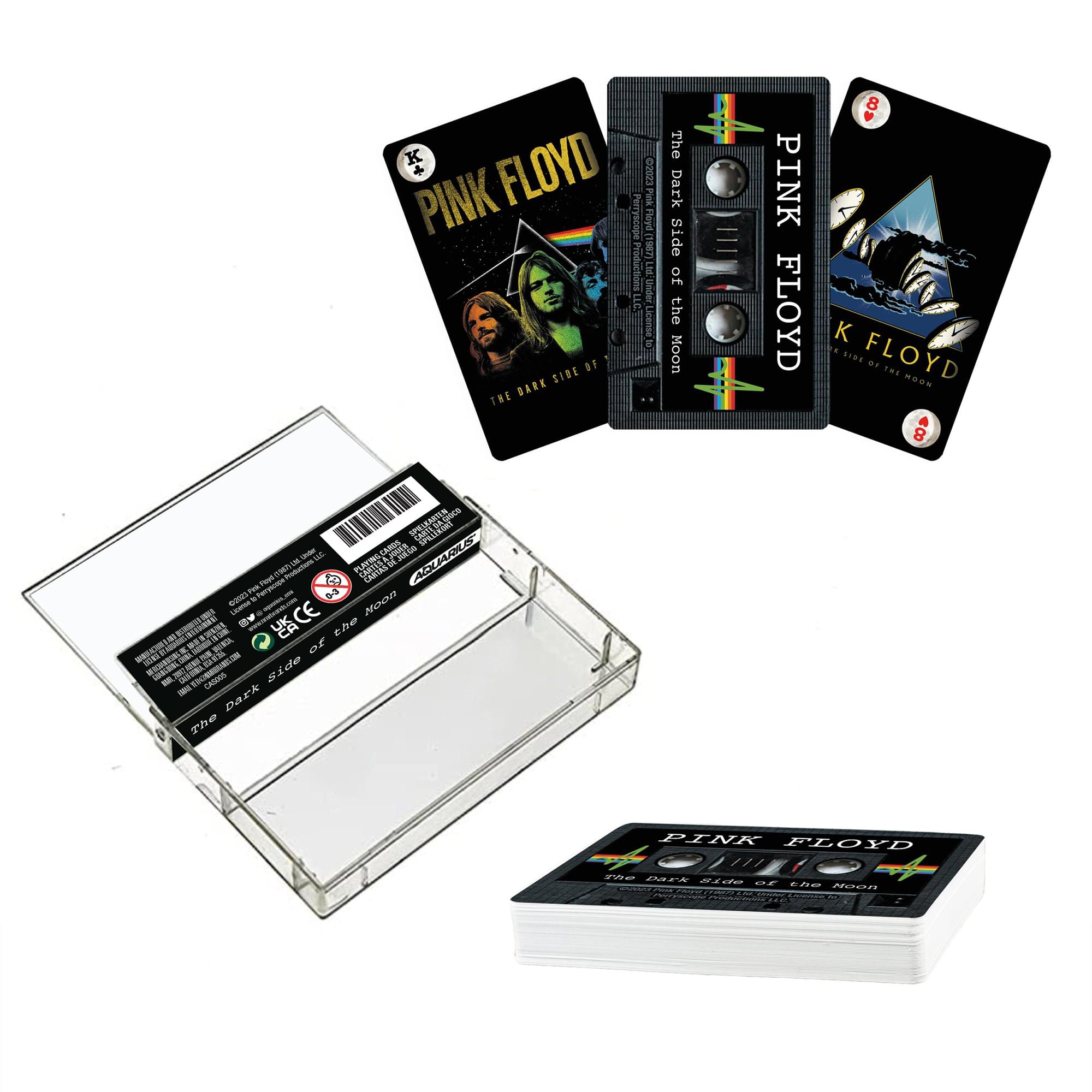 Pink Floyd Cassette Playing Cards | Free Shipping