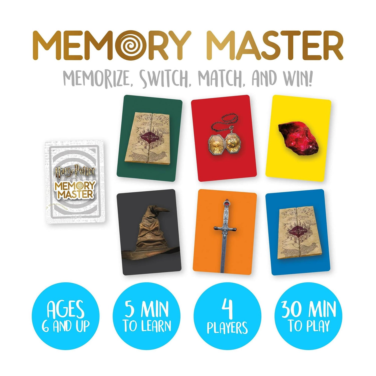 Harry Potter Memory Master Game | Free Shipping
