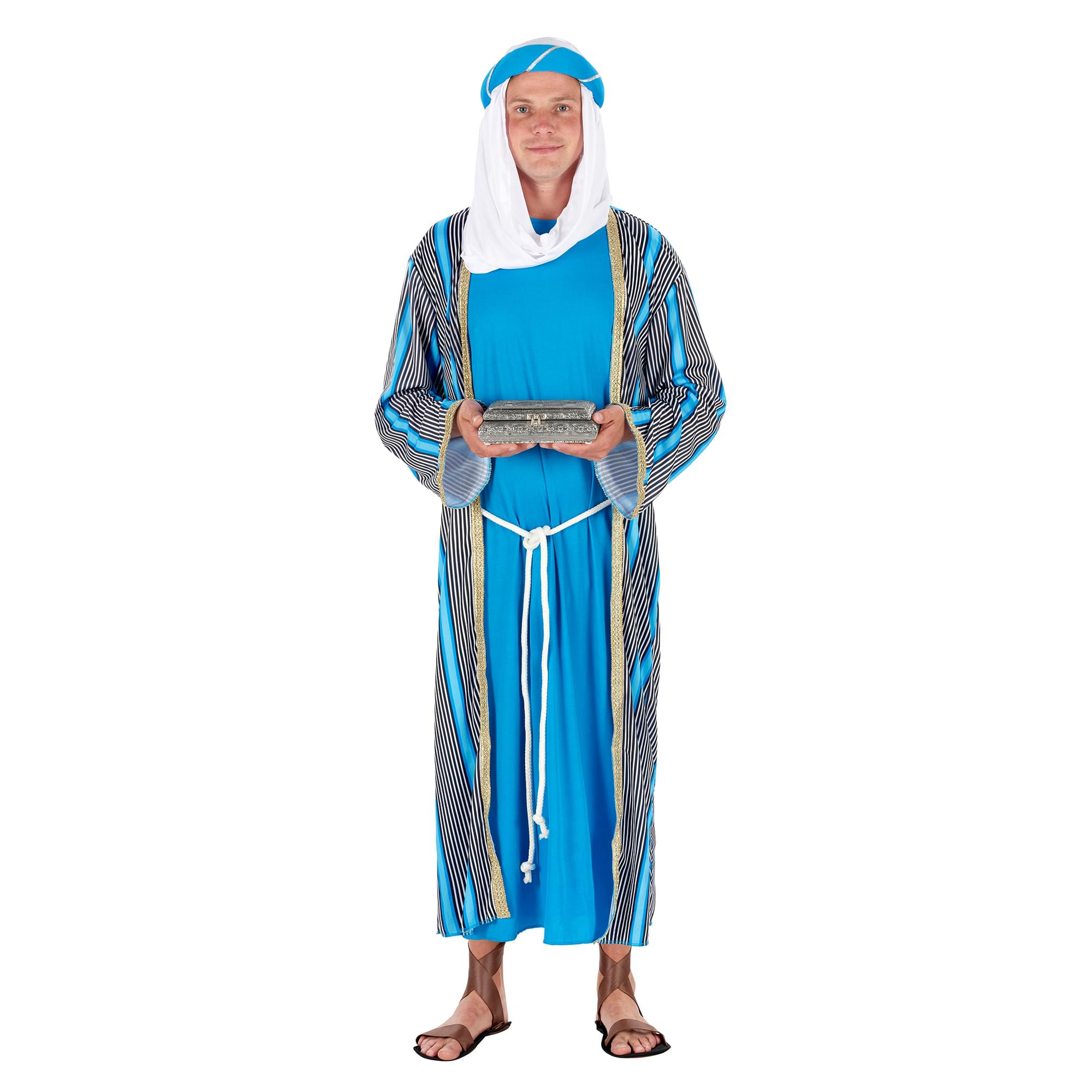 Adult 3 Wise Men Blue Costume | Free Shipping