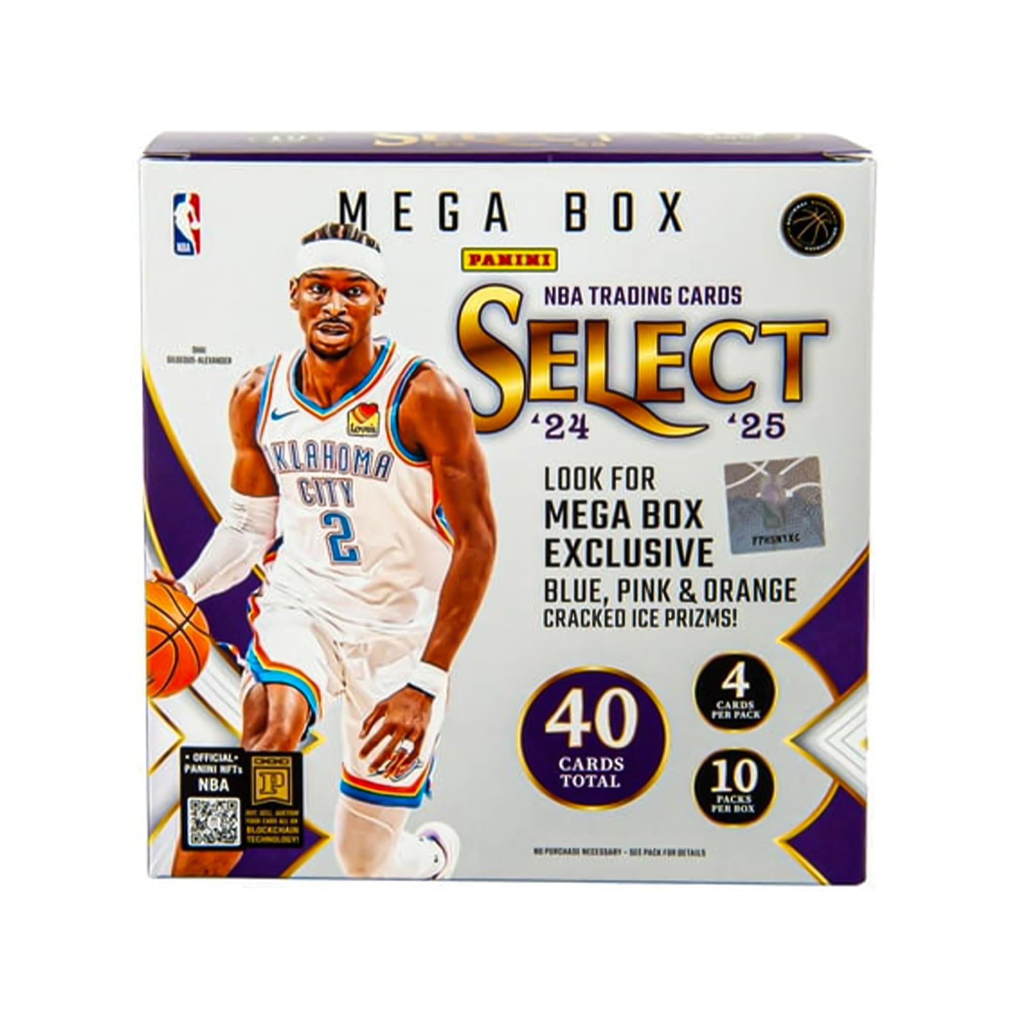 NBA 2024/25 Panini Select Mega Box | 10 Packs | Free Shipping