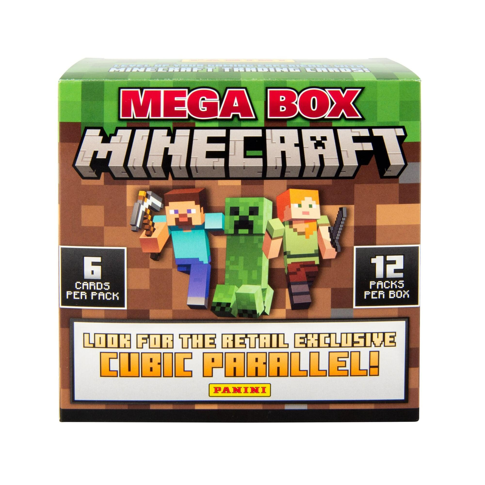 Minecraft 2024 Panini Mega Box | 12 Packs | Free Shipping
