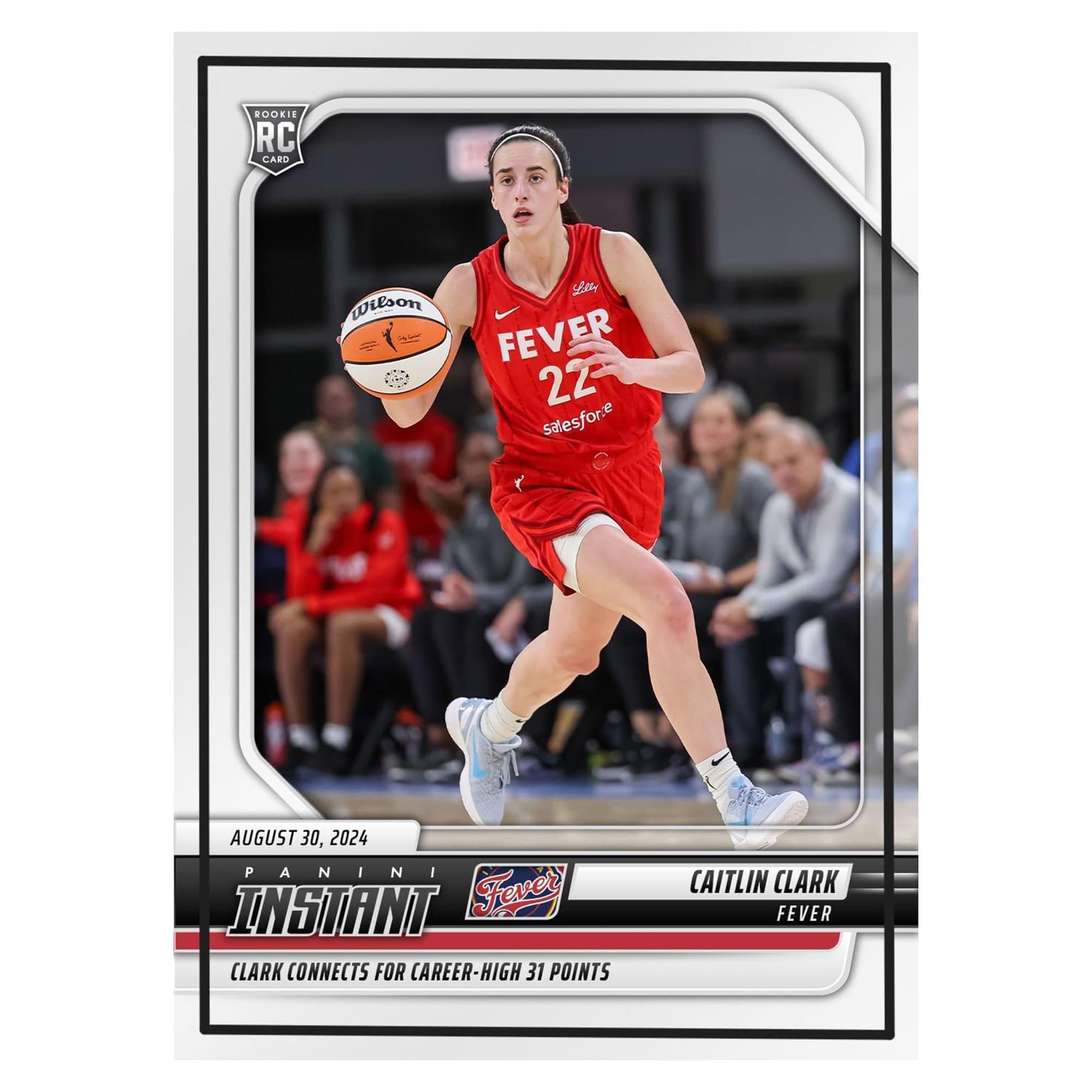 WNBA 2024 Panini Instant Card | #191 Caitlin Clark | Free Shipping