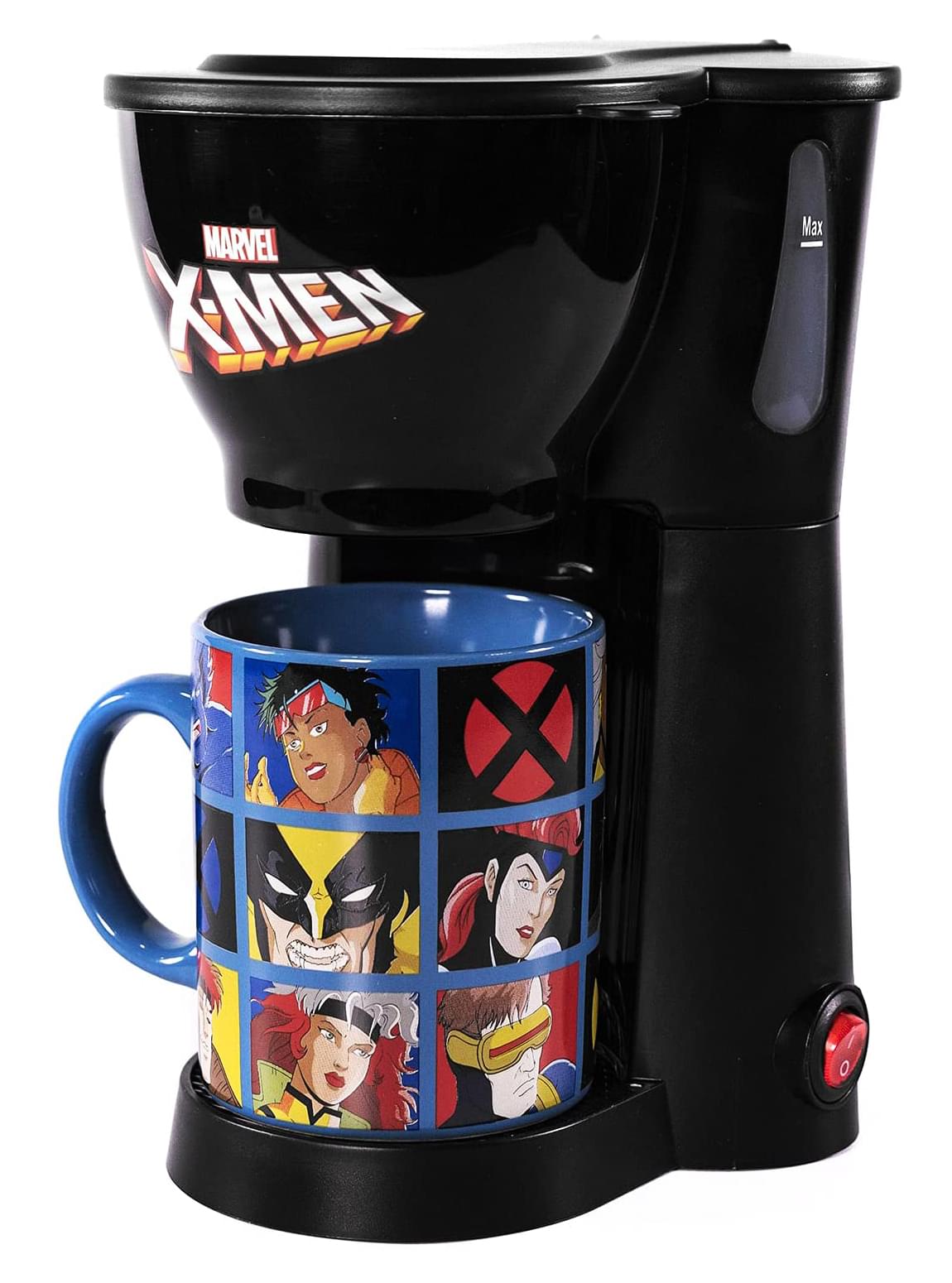 Marvel X-Men Coffee Maker and 12oz Mug | Free Shipping