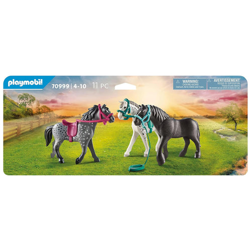 Playmobil 70999 Country Horse Trio Building Set | Free Shipping