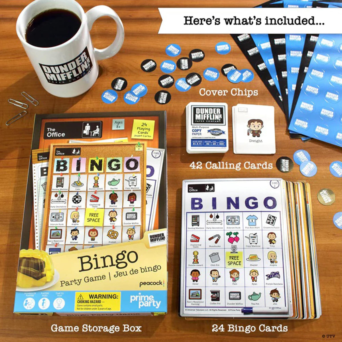 The Office Bingo Board Game | Free Shipping