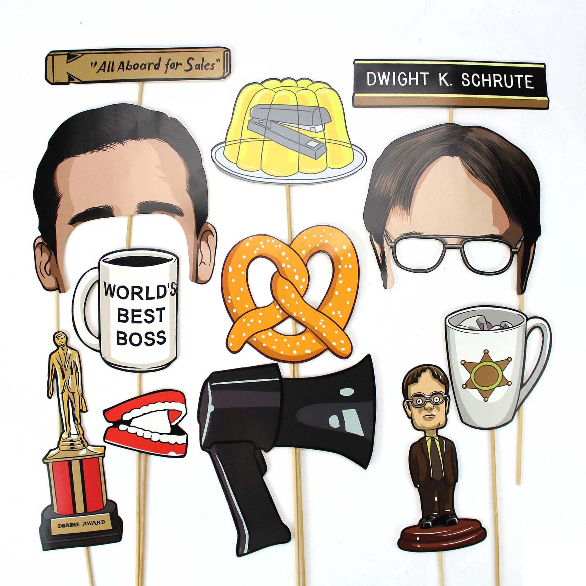 The Office Photo Props | Set of 12 | Free Shipping