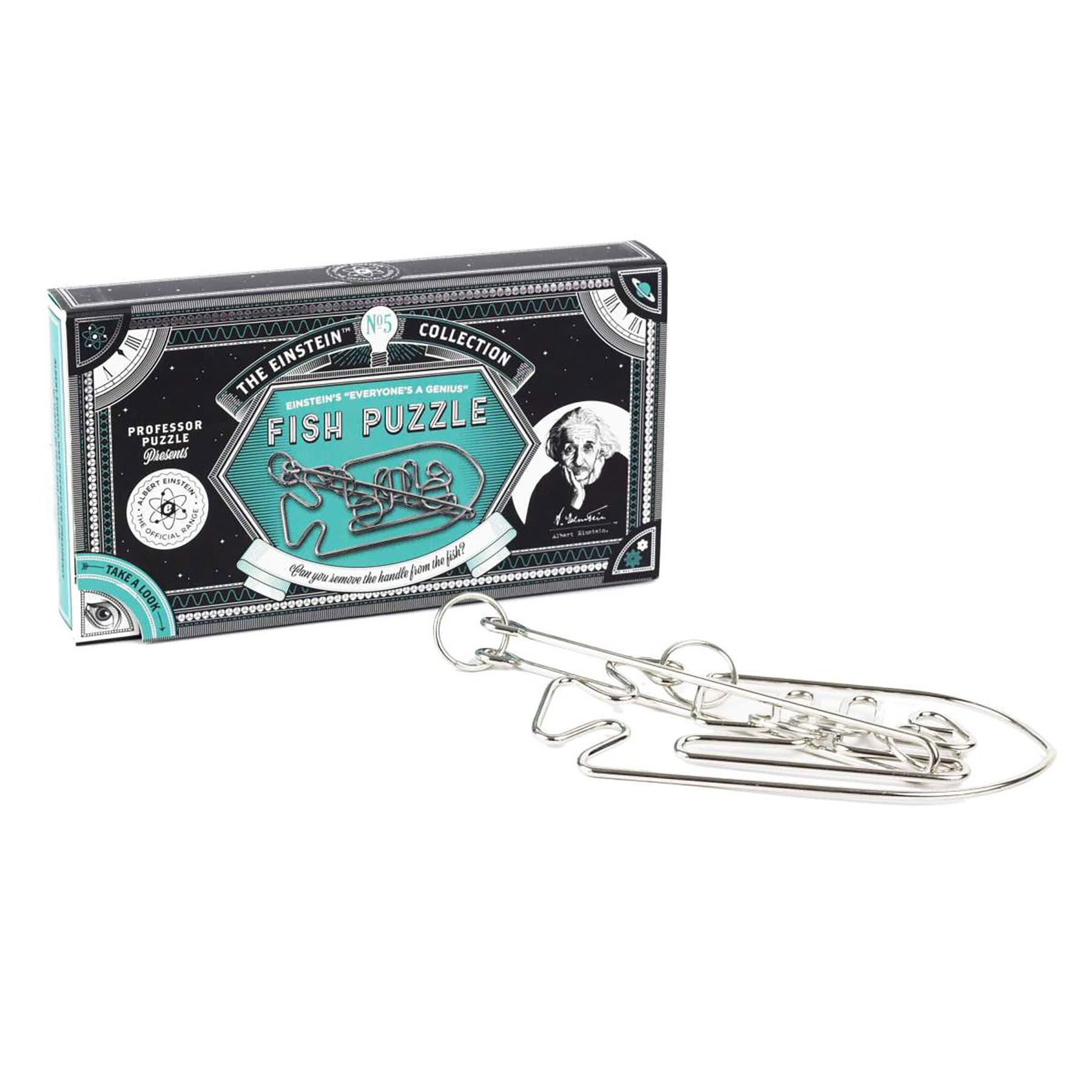 Einstein The Fish Puzzle 3D Brain Teaser Puzzle | Free Shipping